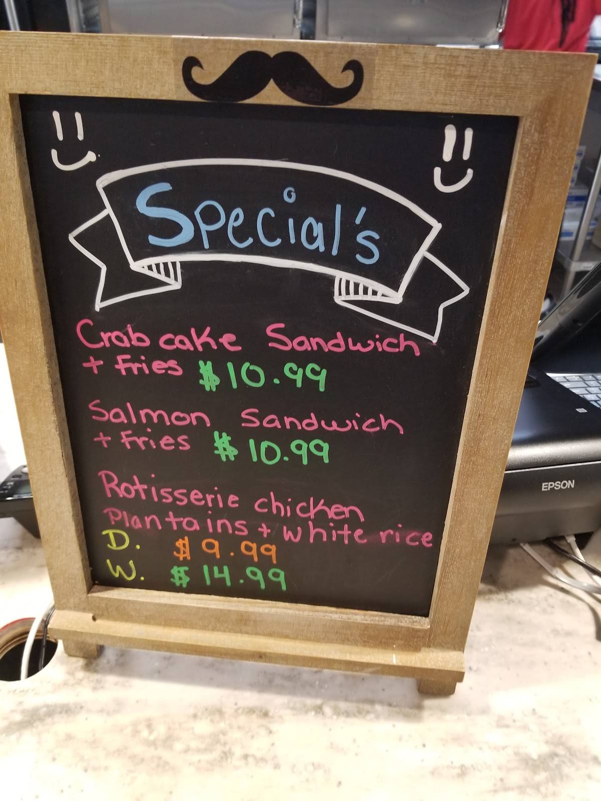 Menu at JoJo's Express restaurant, Gaithersburg