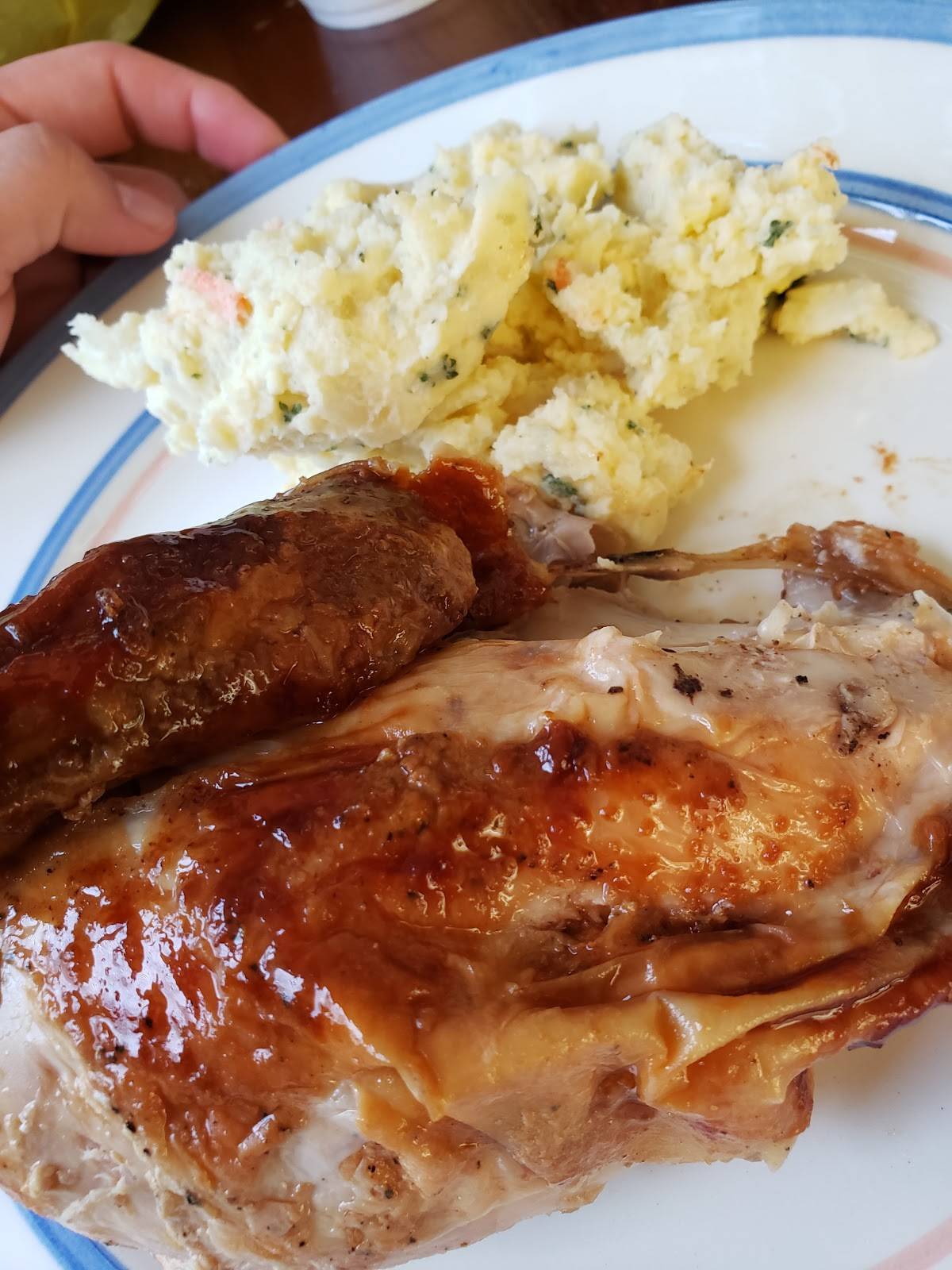 Menu at Joe's Poultry restaurant, Vineland