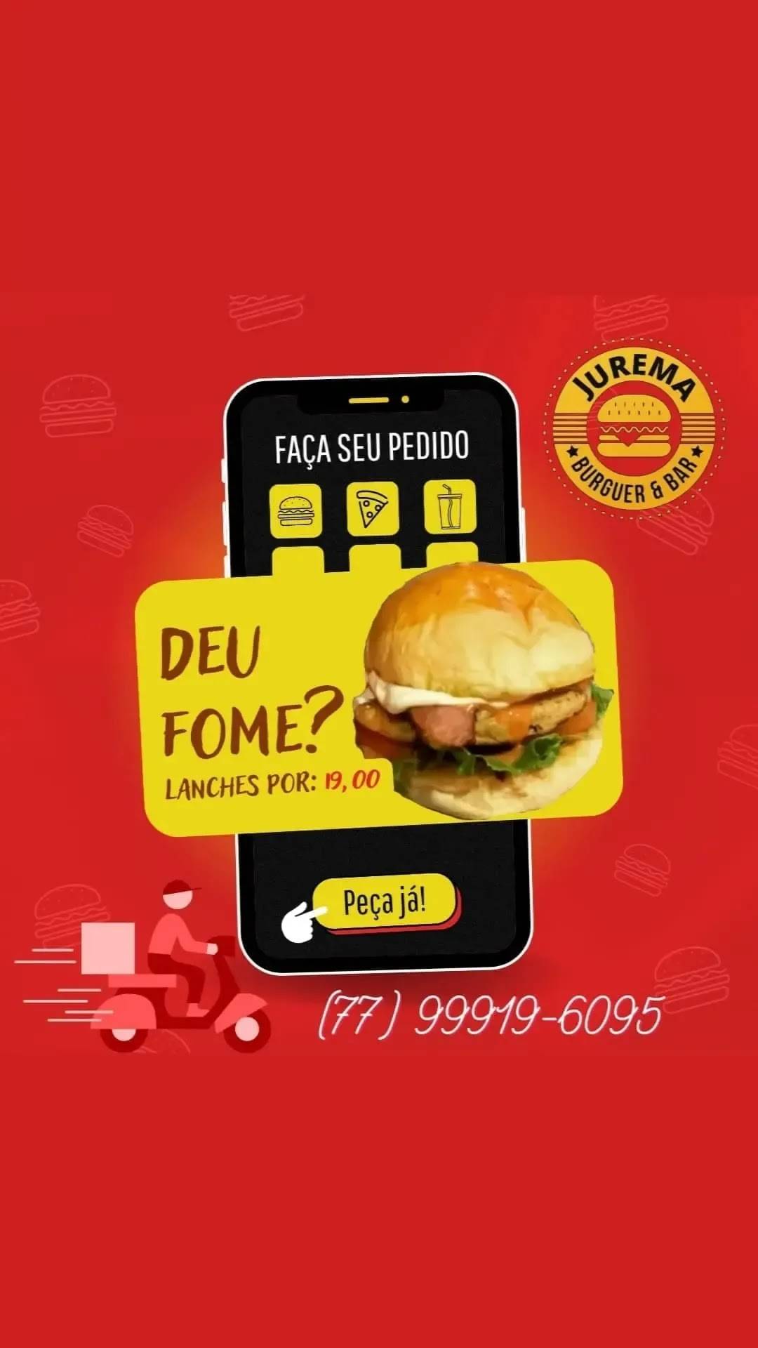 Menu em Jurema Burguer & Bar, Brumado