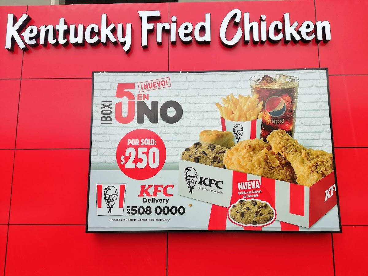 Carta del restaurante Kentucky Fried Chicken, Higuey