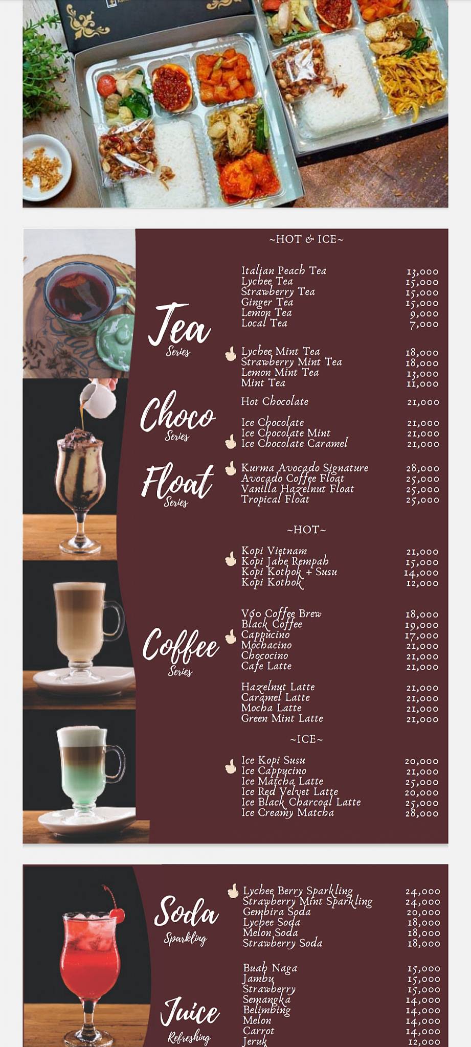 Menu at Kurma Resto & Coffee Shop restaurant, Blora
