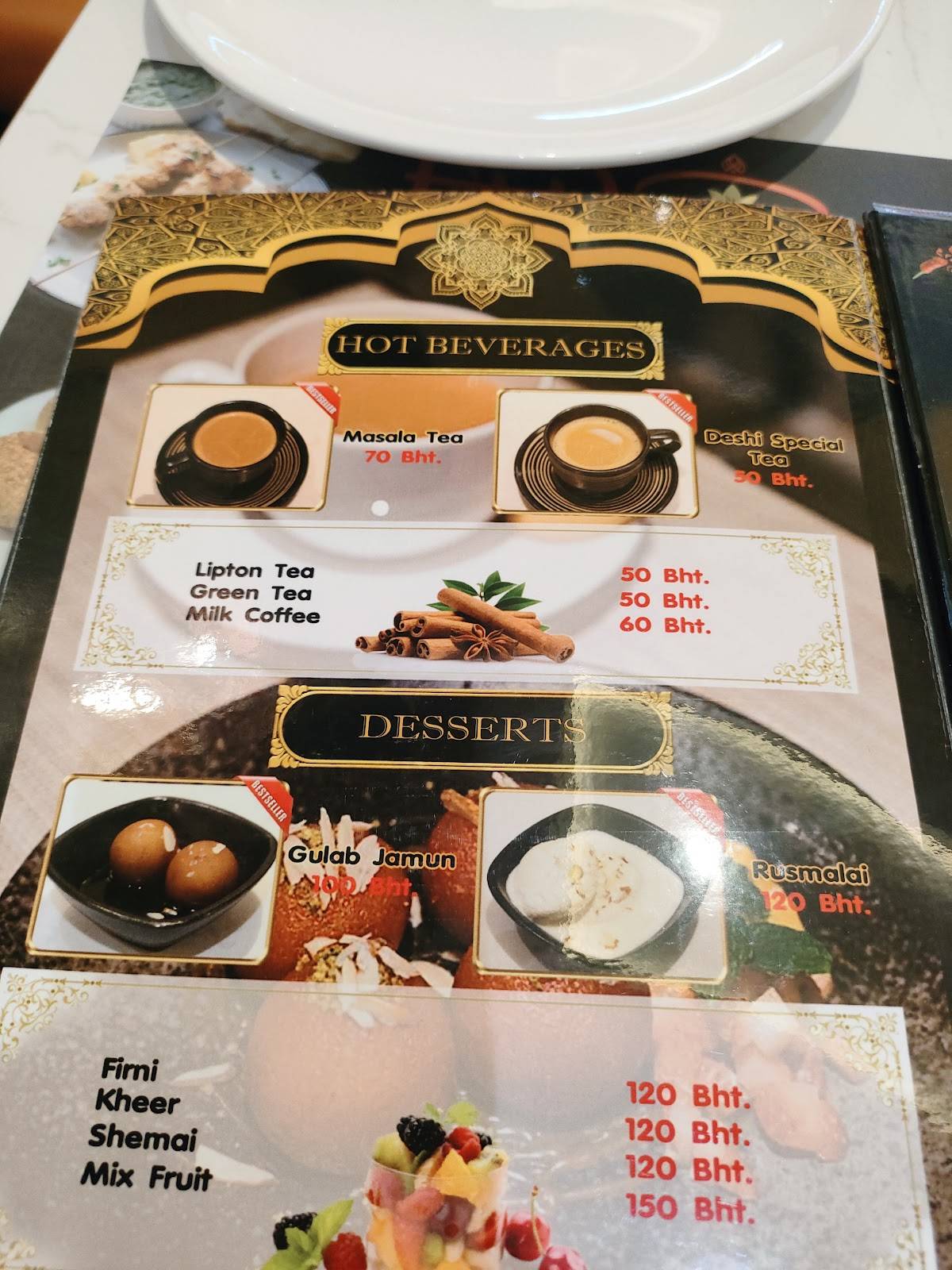 Menu at Little Spicy Restaurant (Halal), Bangkok