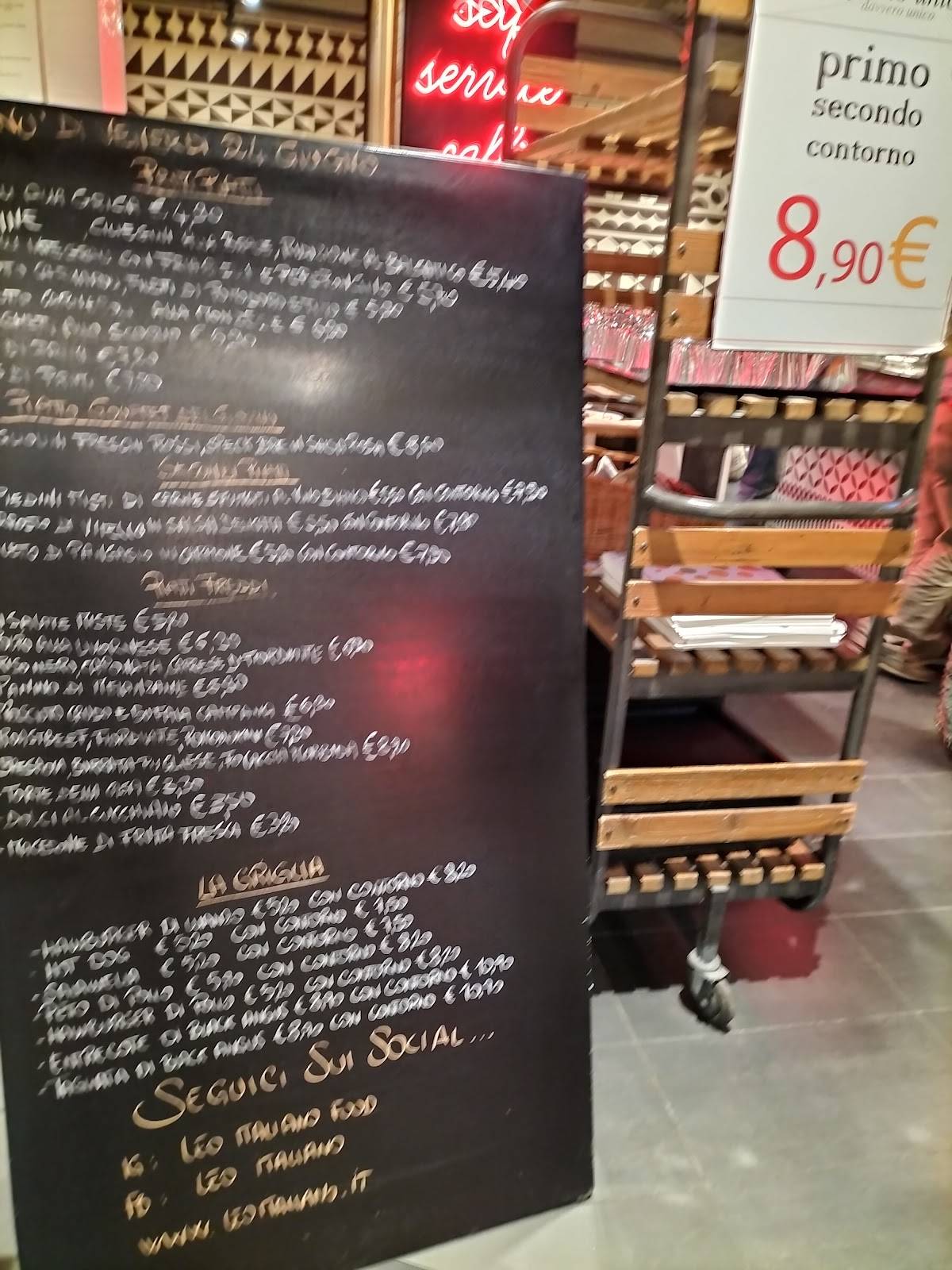 Menu da Leo Italiano ristorante, Roma