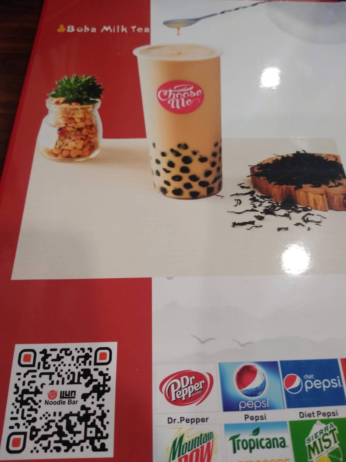 Menu at Fun noodle bar Slide Rd, Lubbock, Slide Rd ste 8