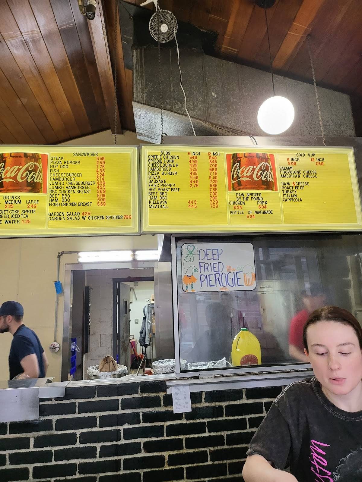 Menu at Lupo's Char-Pit BBQ, Endicott