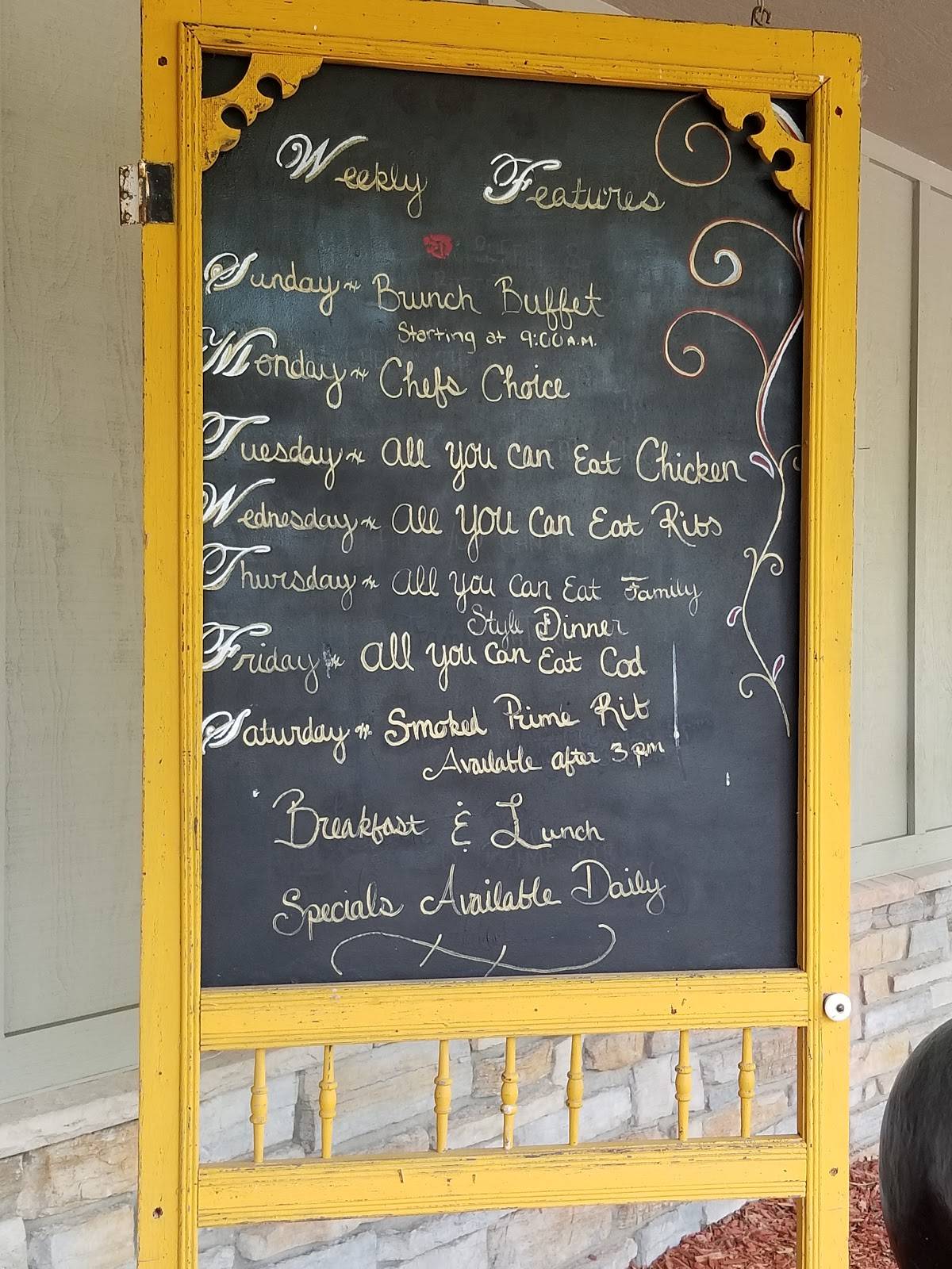 Menu at Machine Shed Restaurant Appleton, Appleton