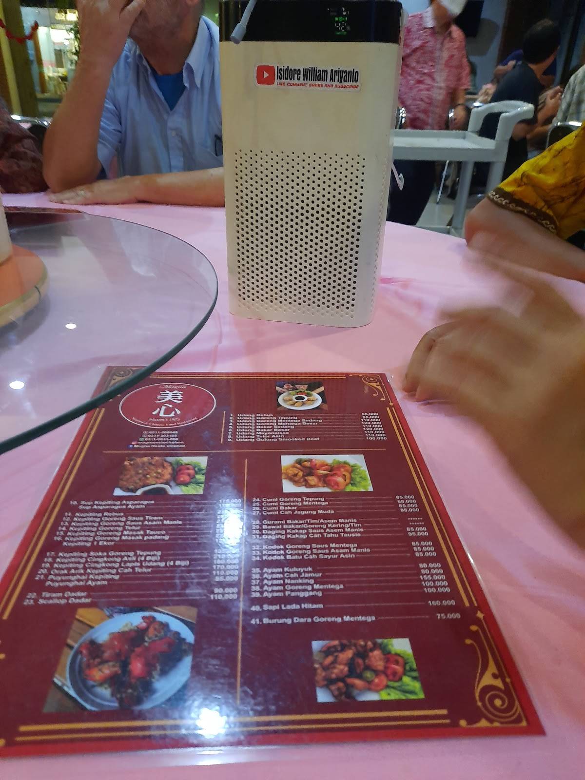 Menu at Magna Resto Cirebon restaurant, Cirebon