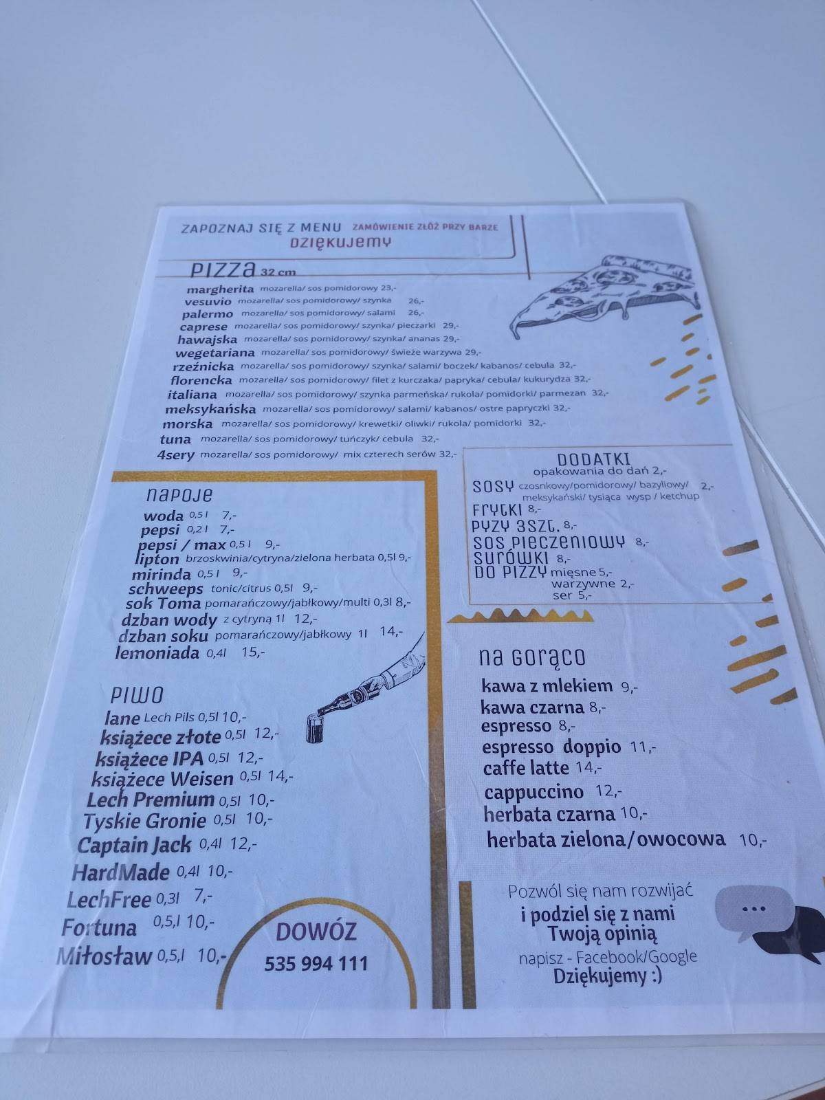 Menu at Paleta Food&Friends restaurant, Kórnik