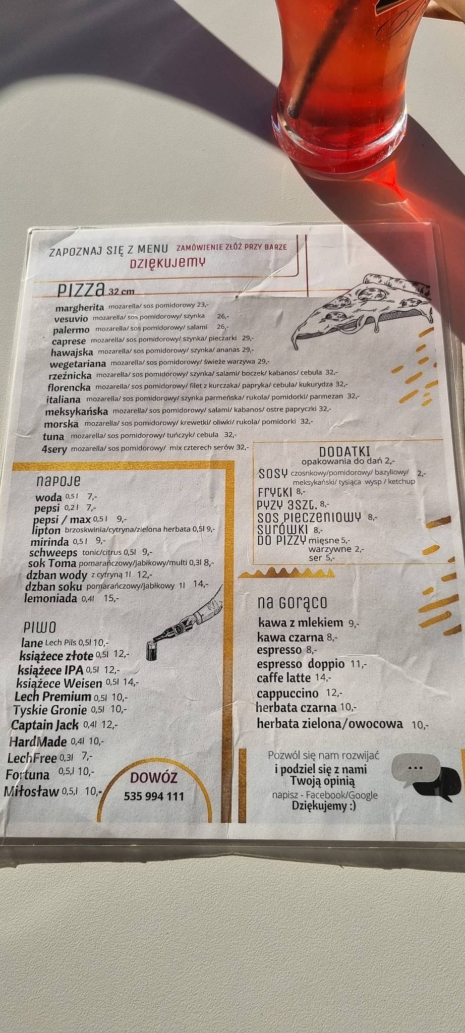Menu at Paleta Food&Friends restaurant, Kórnik