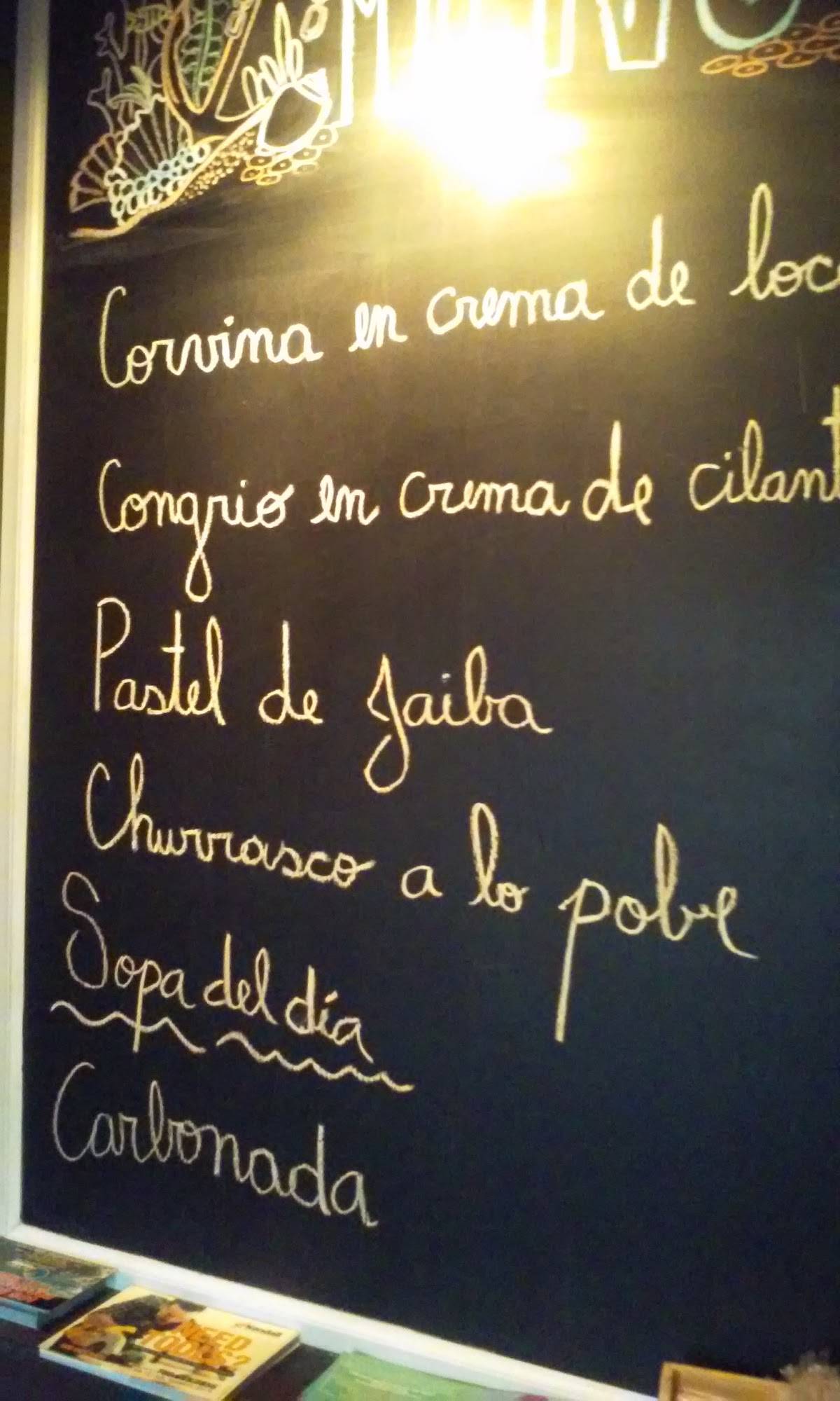 Carta de Pamela's Restaurante Chileno, Miami