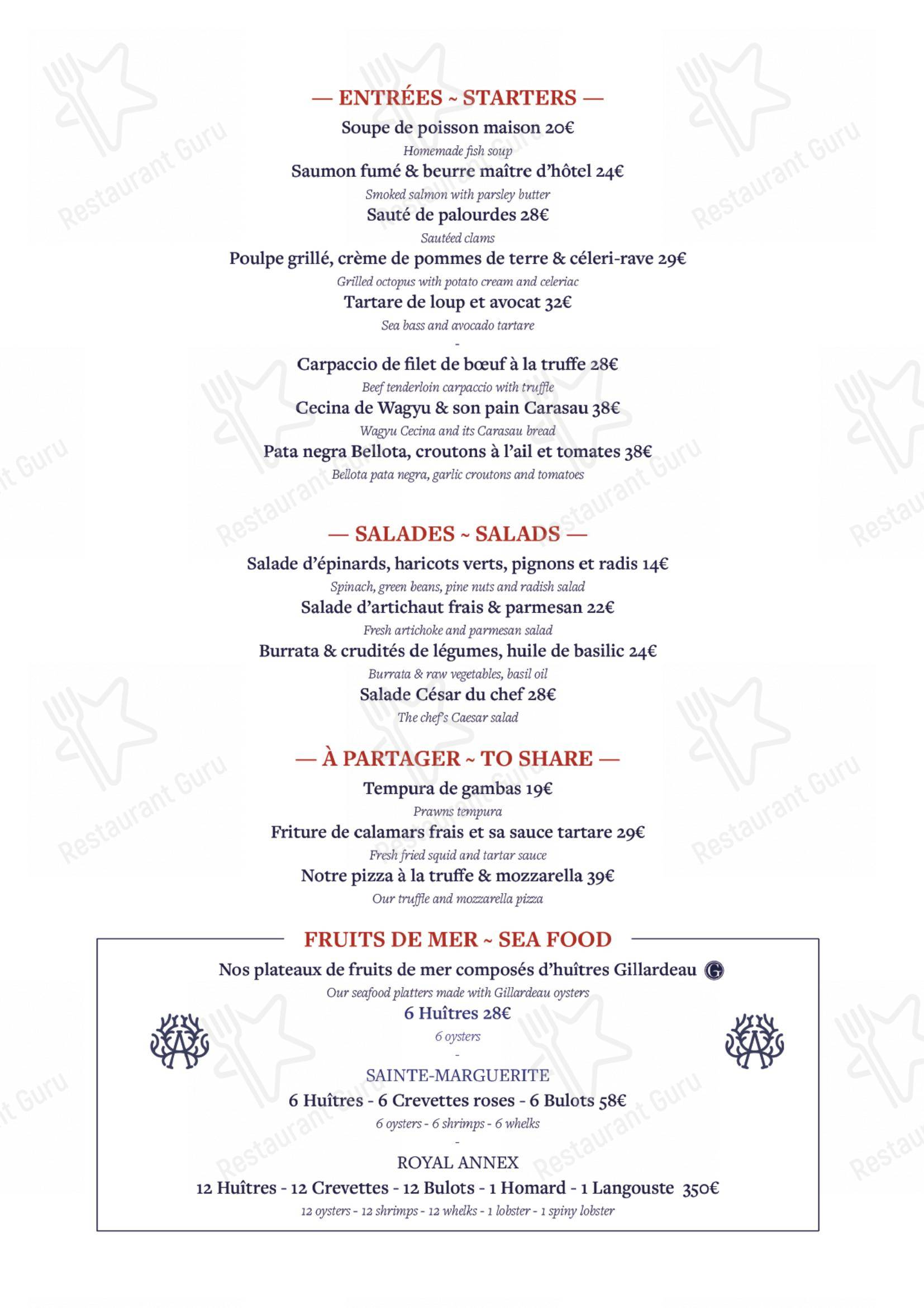 Menu at Panda restaurant, Stokesley