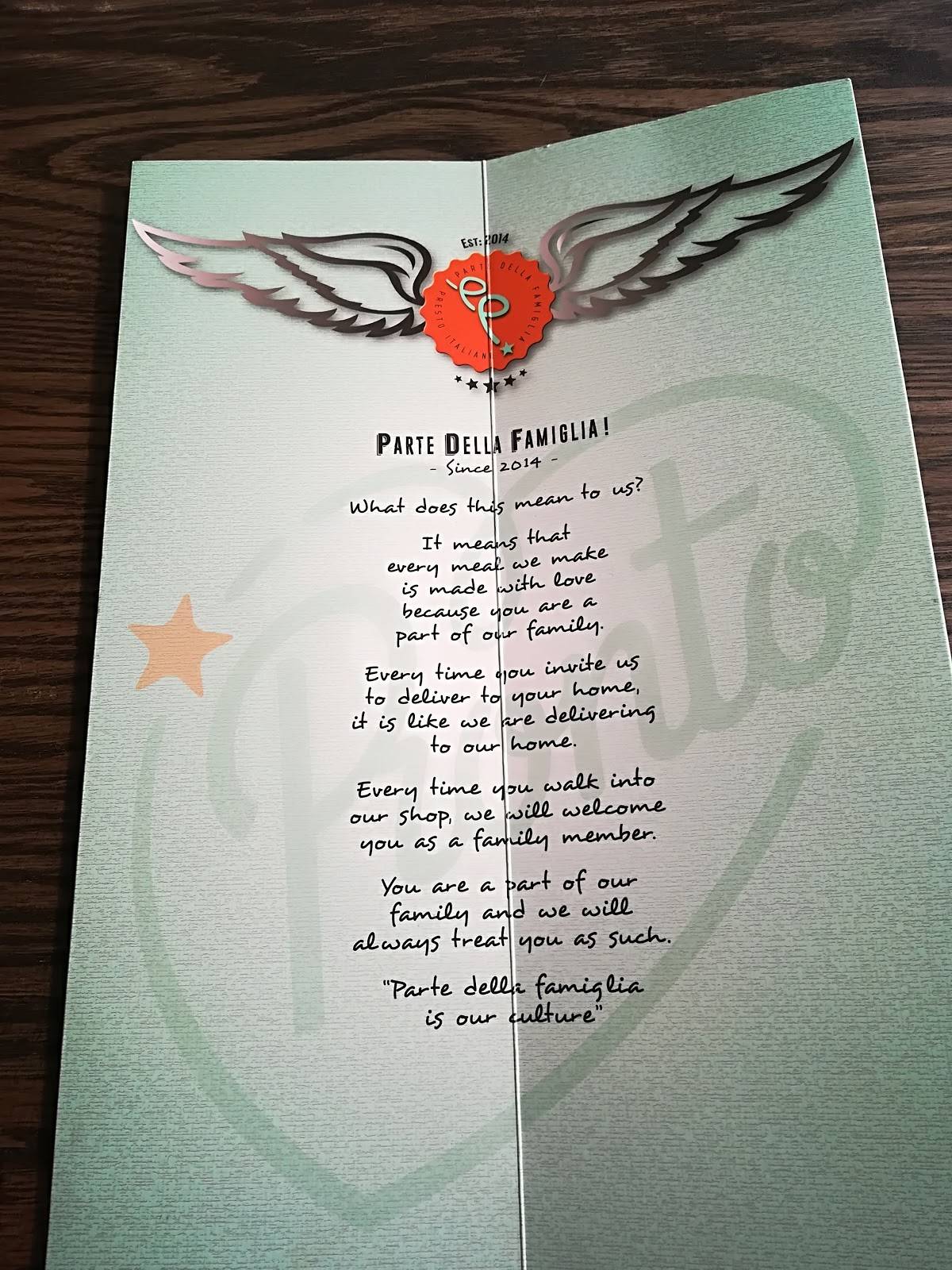 Menu at Papa Pronto - Witkoppen restaurant, Randburg, 285 Church Street ...