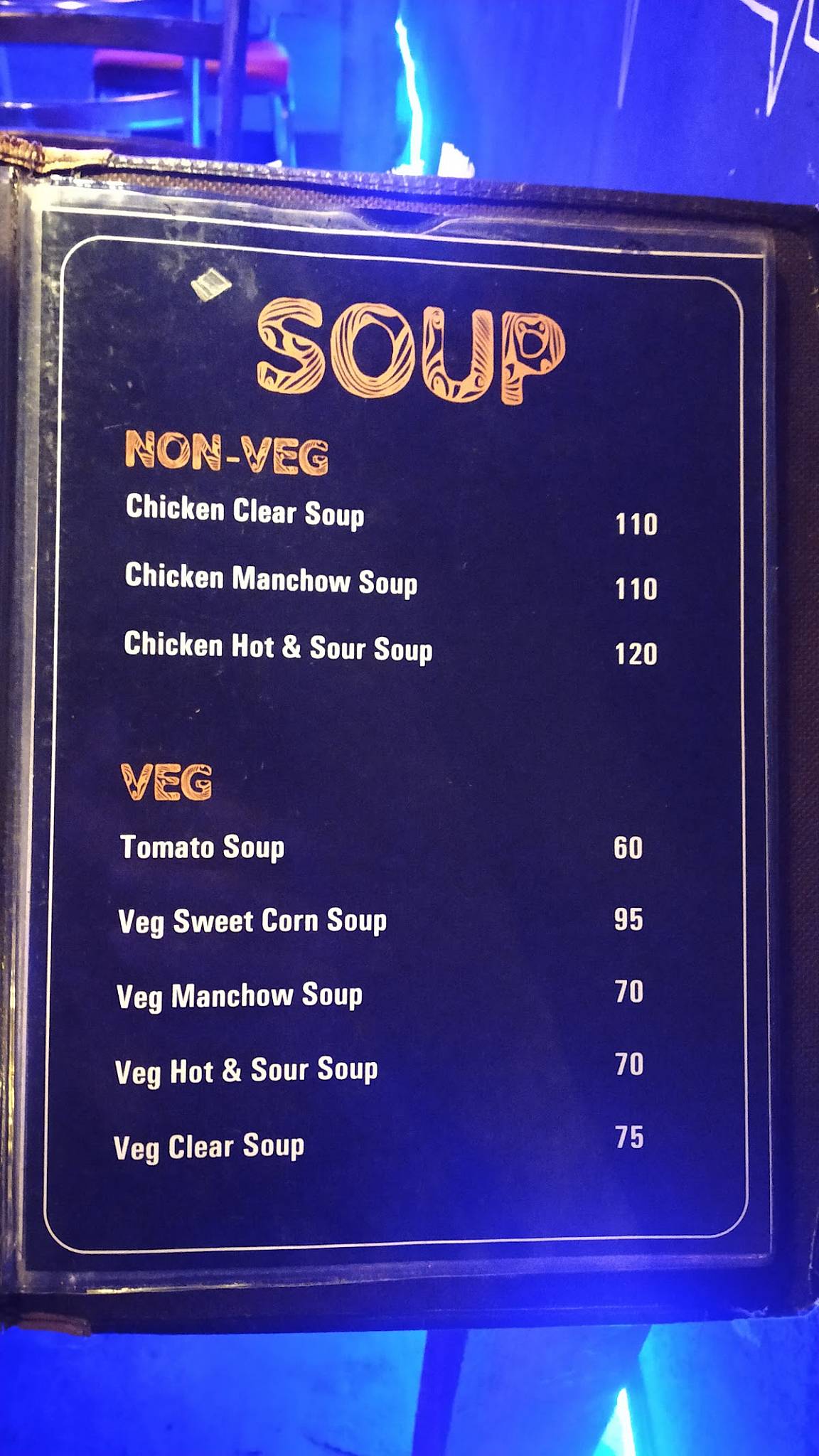 Menu at Peace Cafe Dharwad, Dharwad, SH1