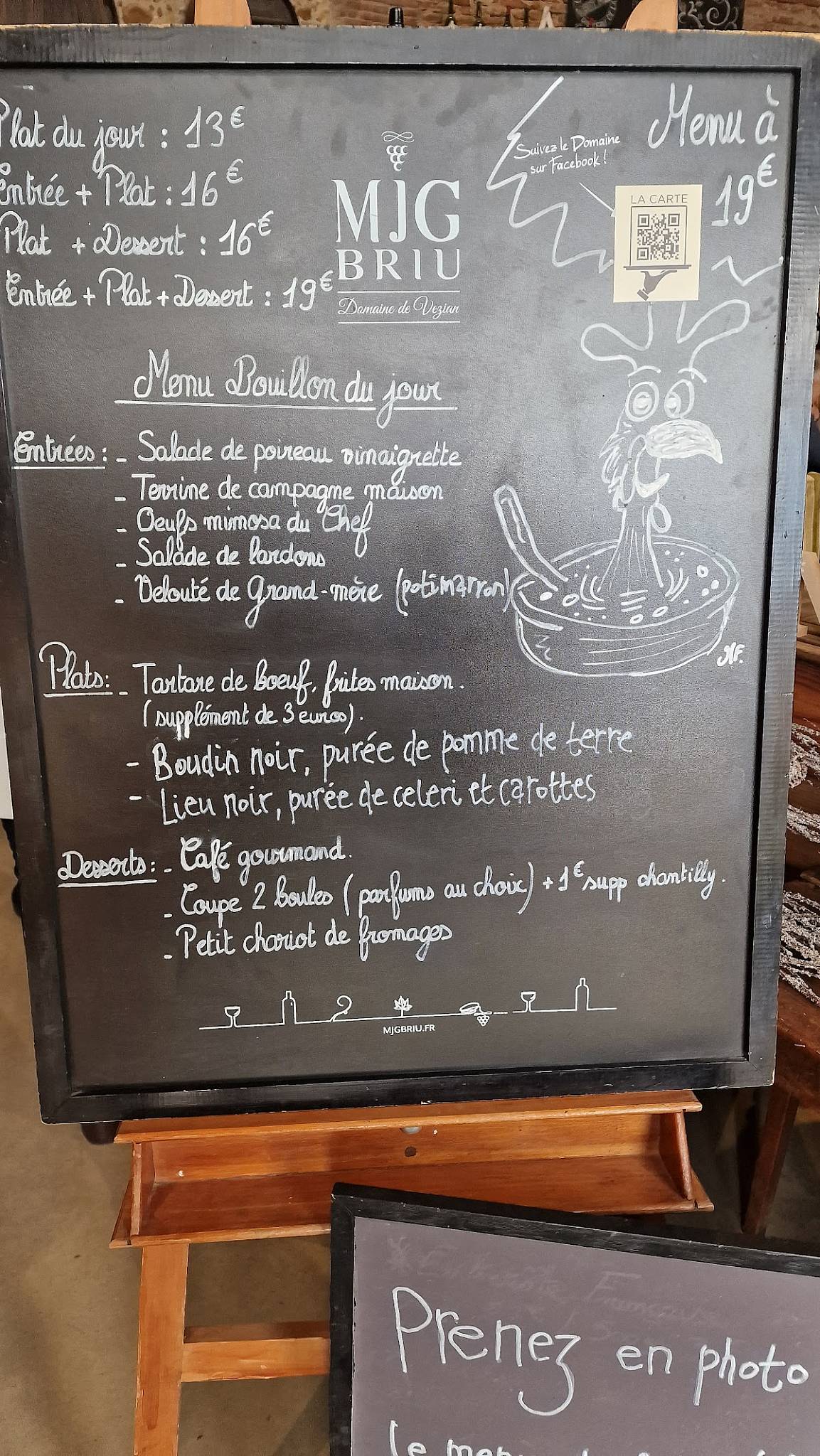 Menu au La table de thomas - Restaurant Perpignan - Grillade, Perpignan ...