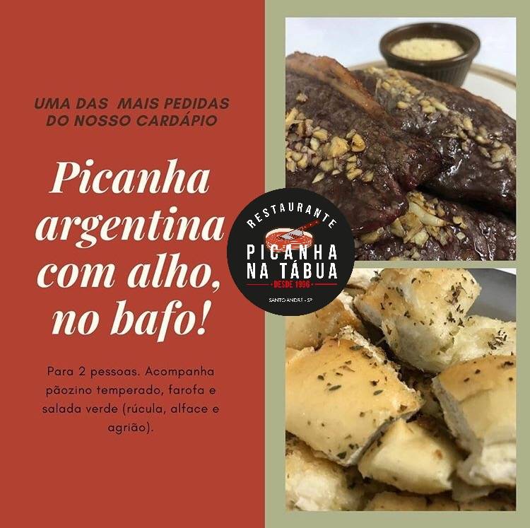 Menu at Picanha na Tábua pub & bar, Santo André