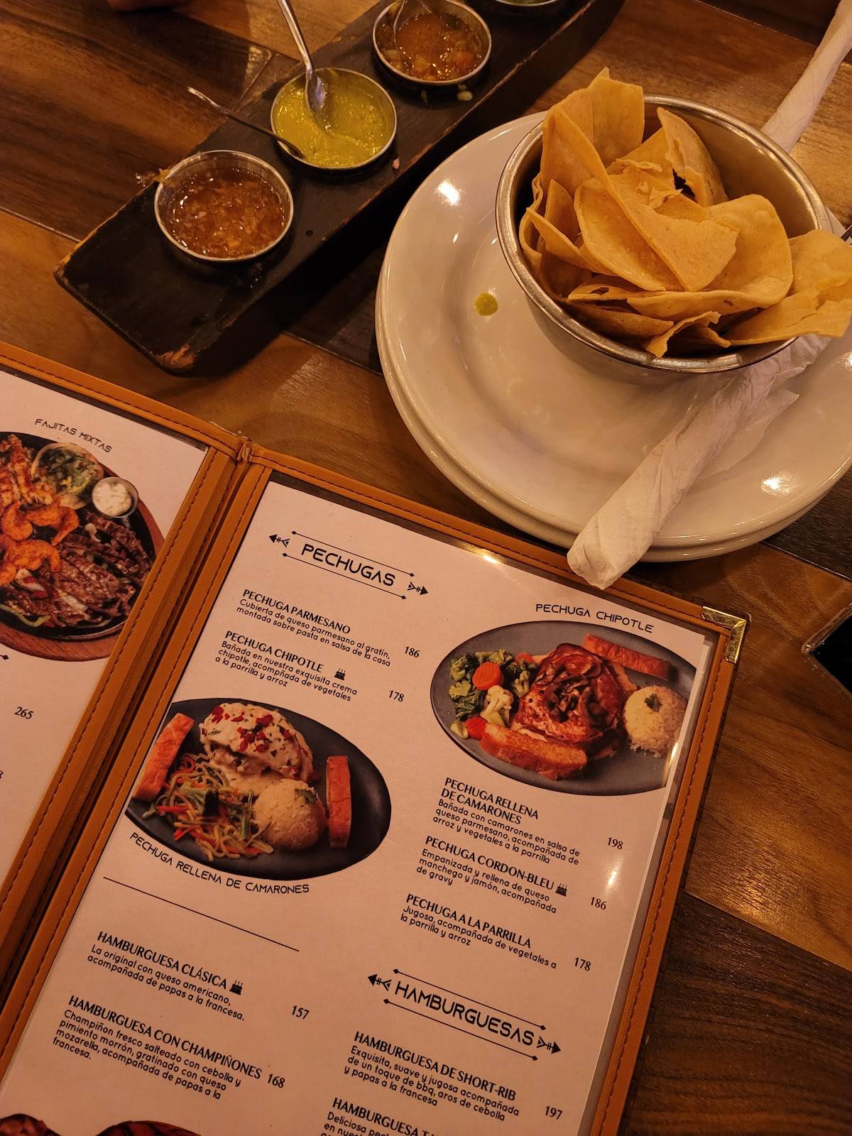 Menu at Restaurante Tierra Santa - Piedras Negras, Piedras Negras, Lib ...