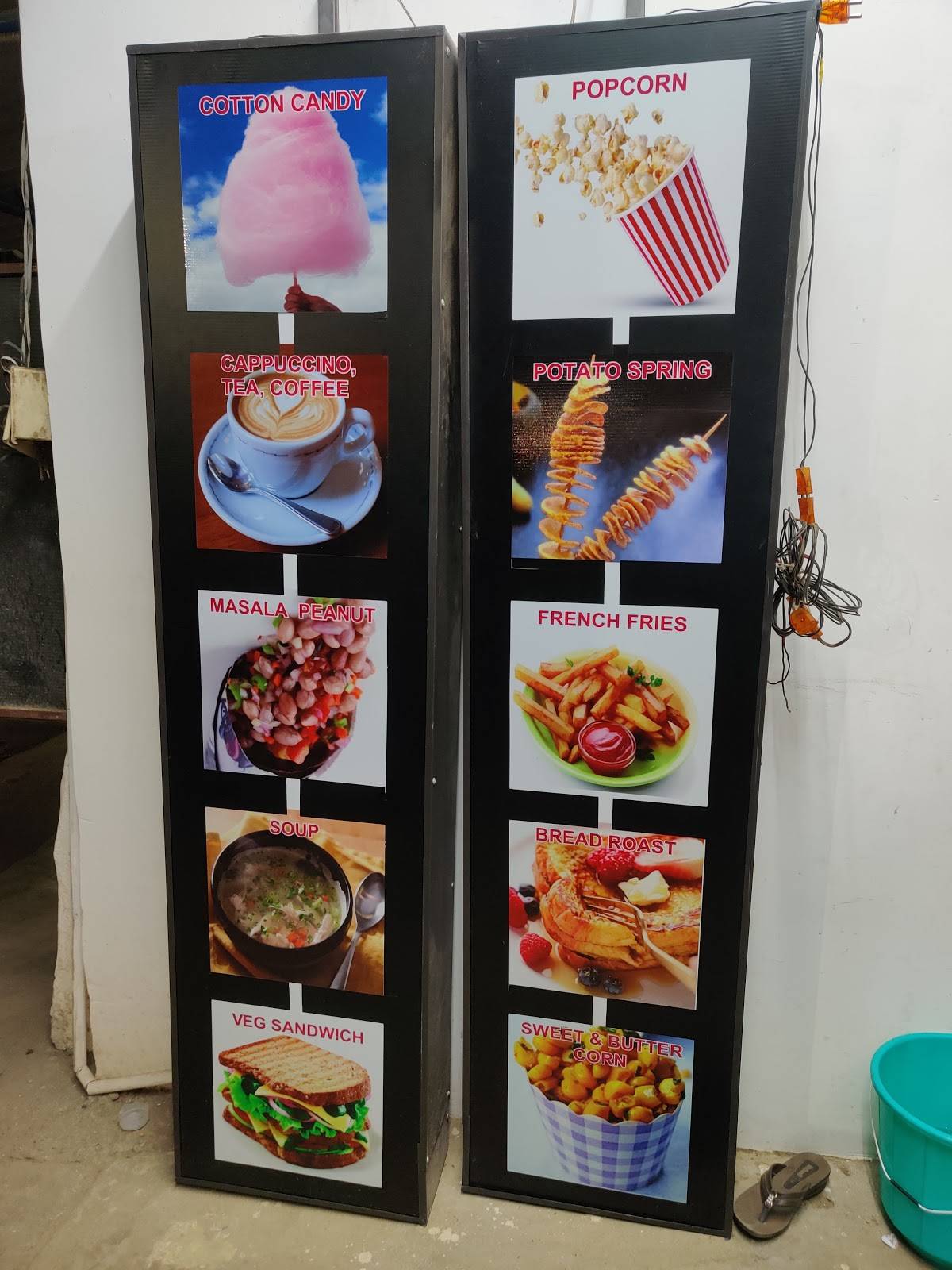 Menu at Popcorn & Cotton Candy World, Chennai