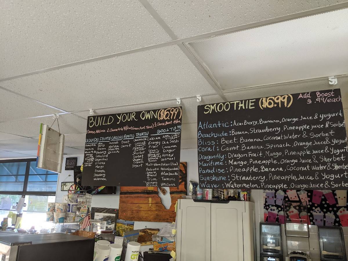 Menu at Beach Bites pub & bar, Wabasso Beach