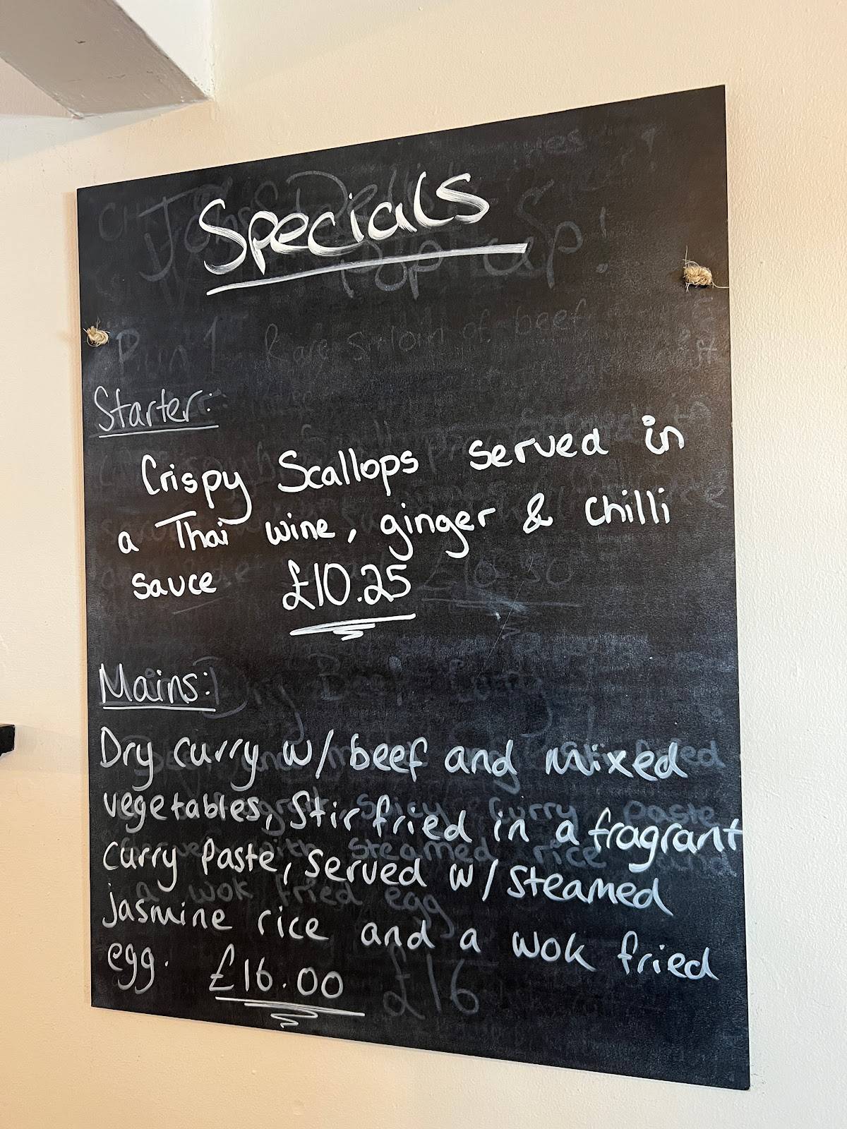 Menu at The Anchor pub & bar, Burwell, 63 North St