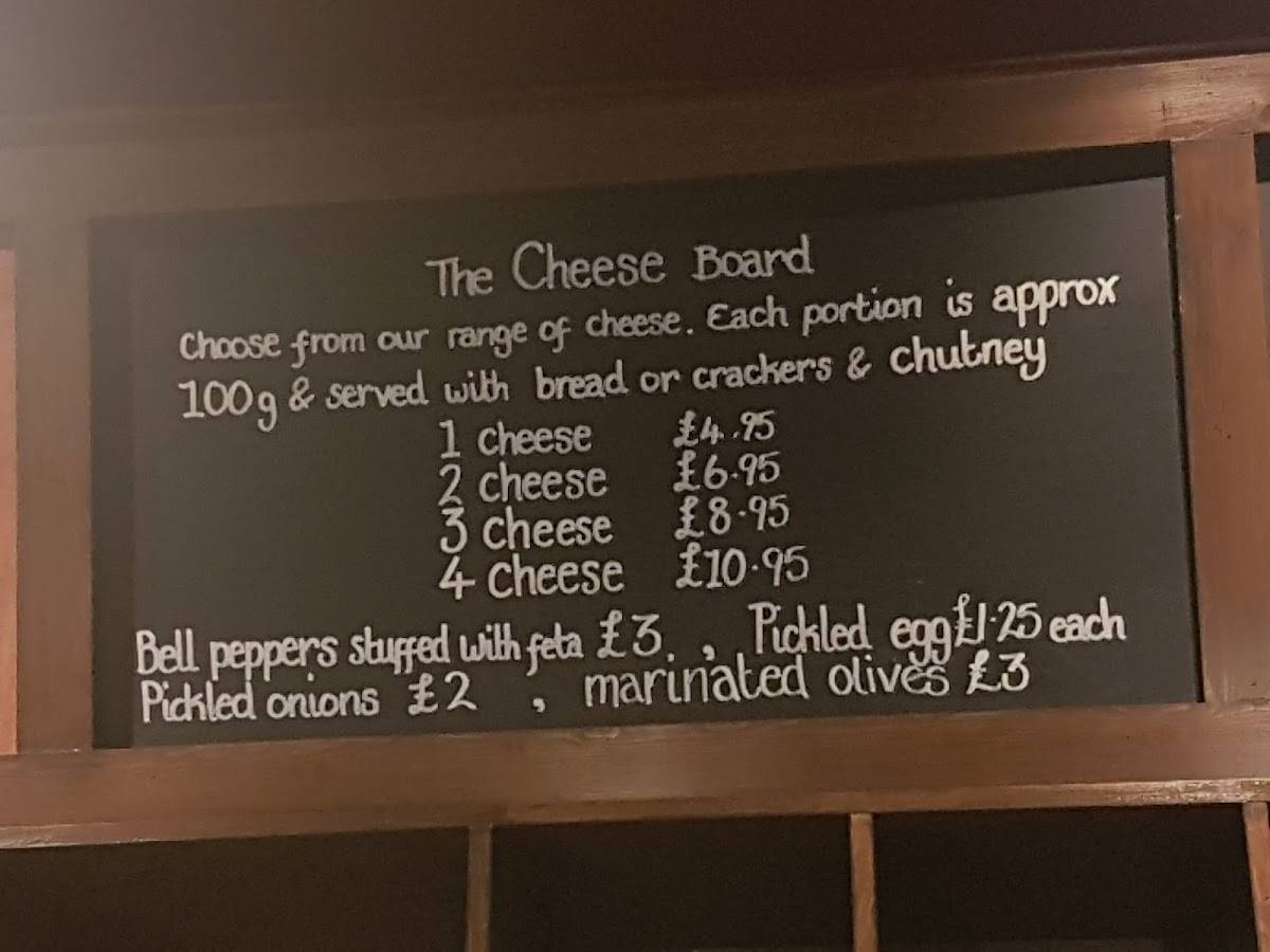 Menu at The Glebe pub & bar, Stoke-on-Trent