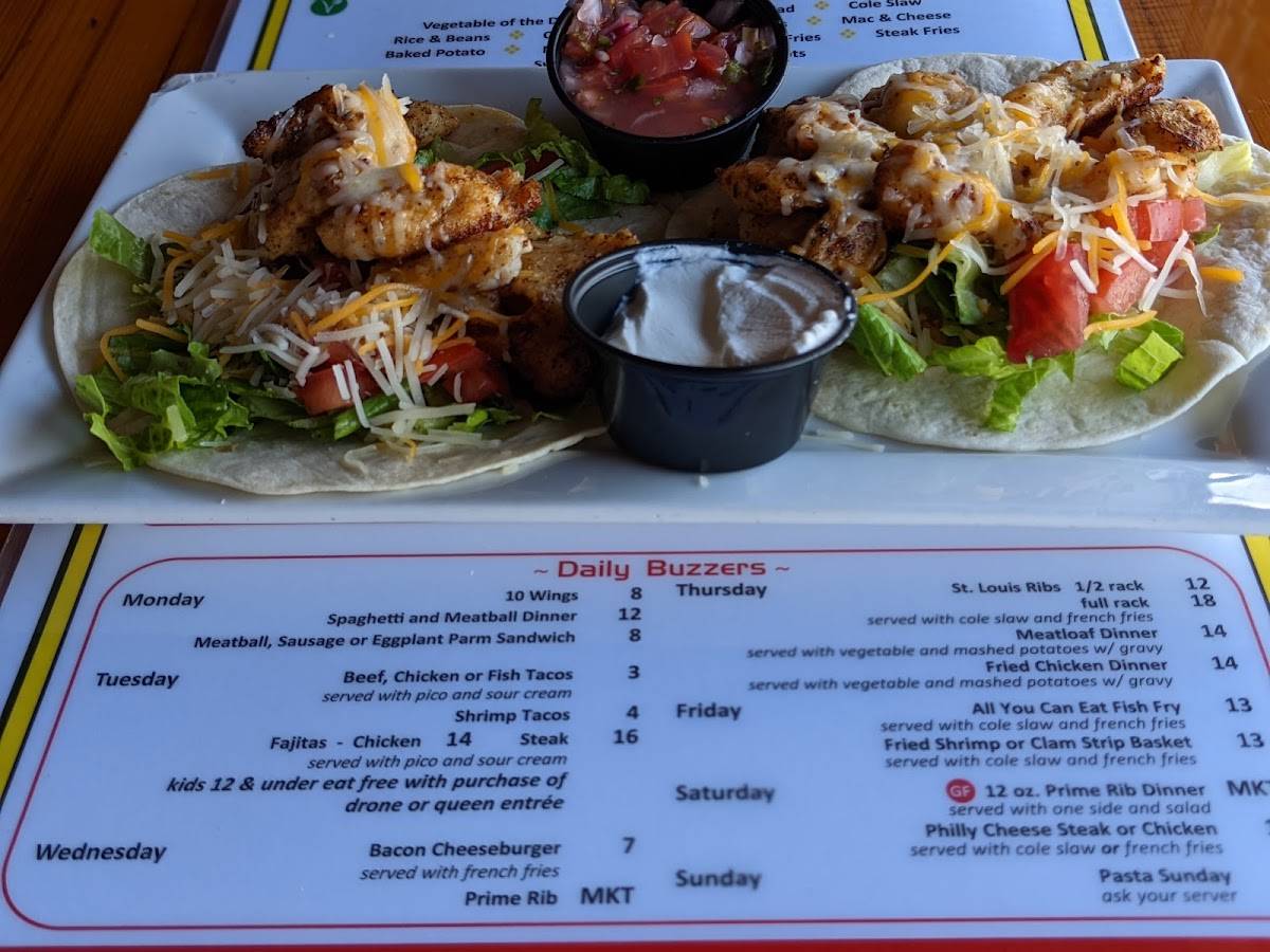Menu at The Hive Waterfront Restaurant & Tiki, Lantana