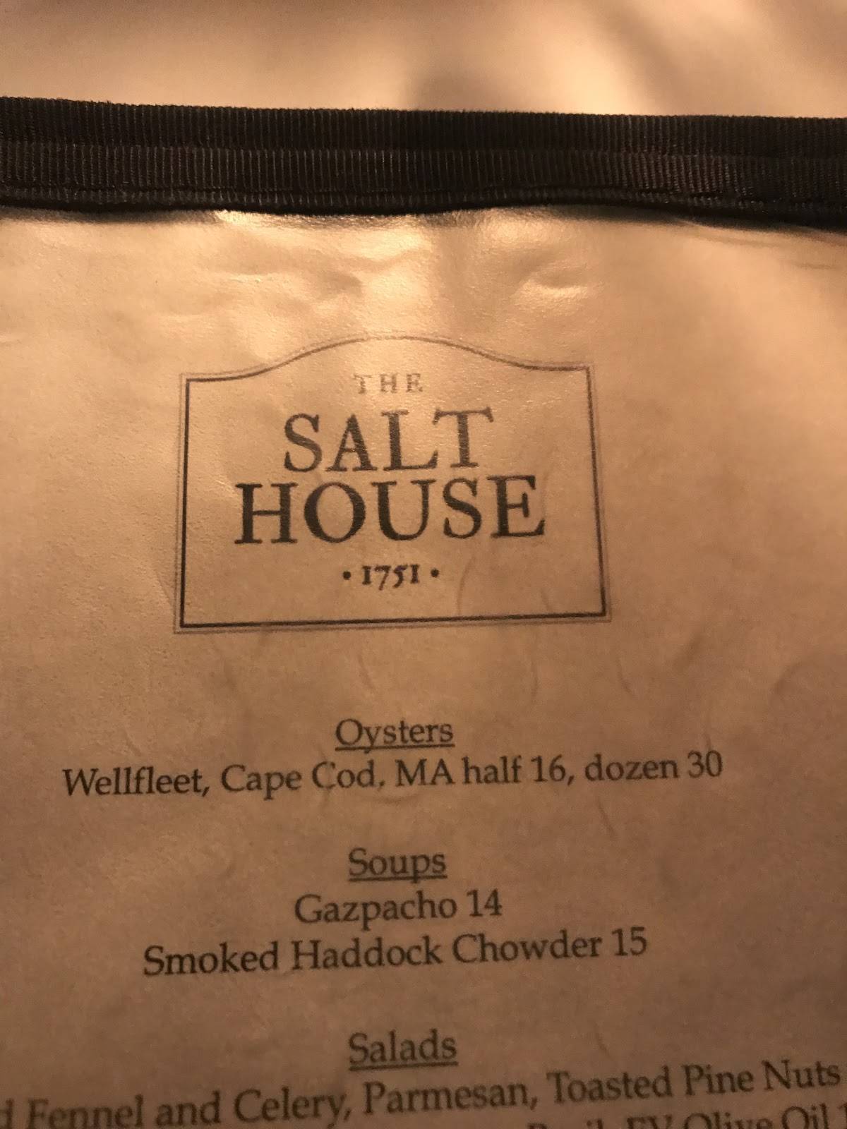 Menu at The Salt House pub & bar, New Hope