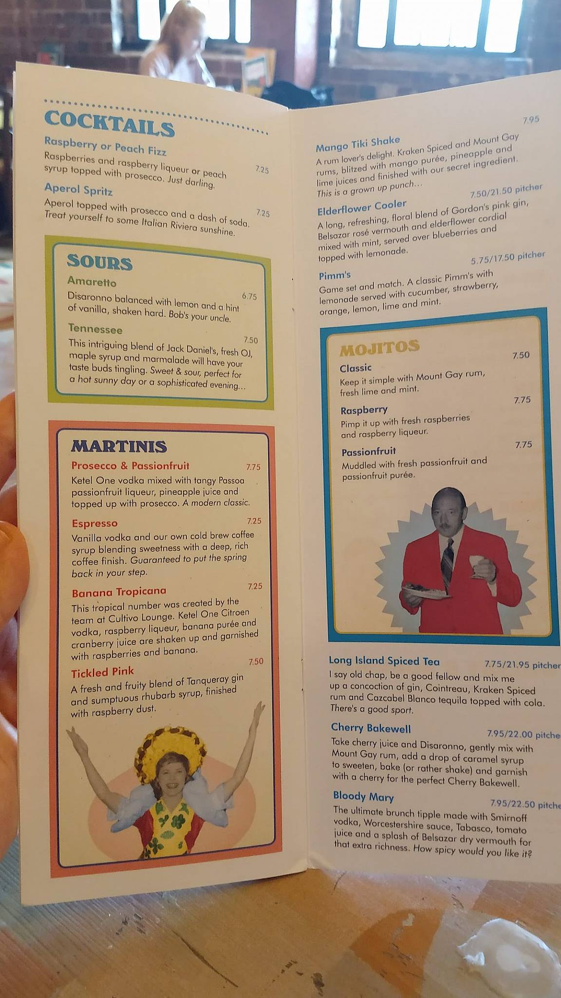 Menu at Puerto Lounge restaurant, Exeter