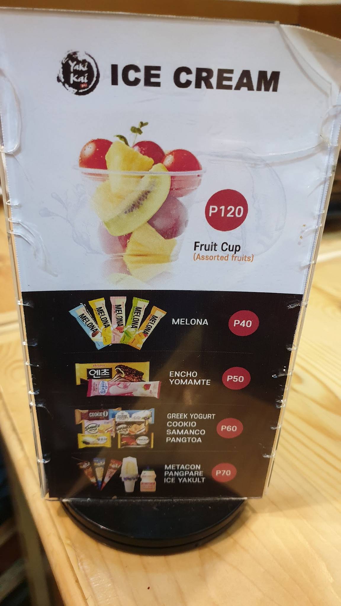 Menu at Yakikai Unli Grill restaurant, Quezon City