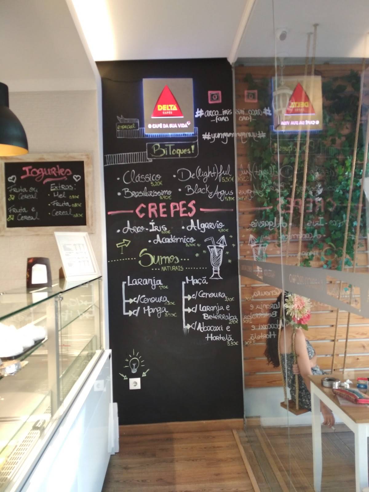Menu em Arco Iris, Faro