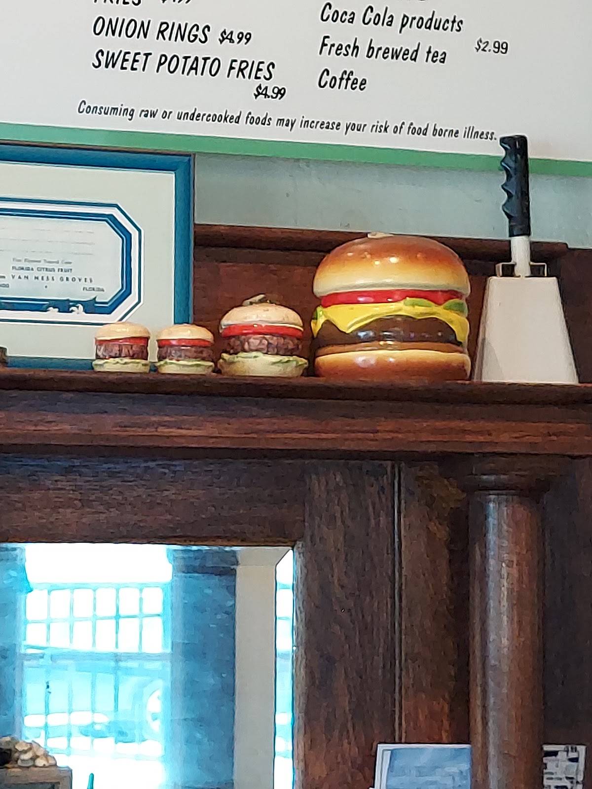 Menu at Burger Station restaurant, Hernando