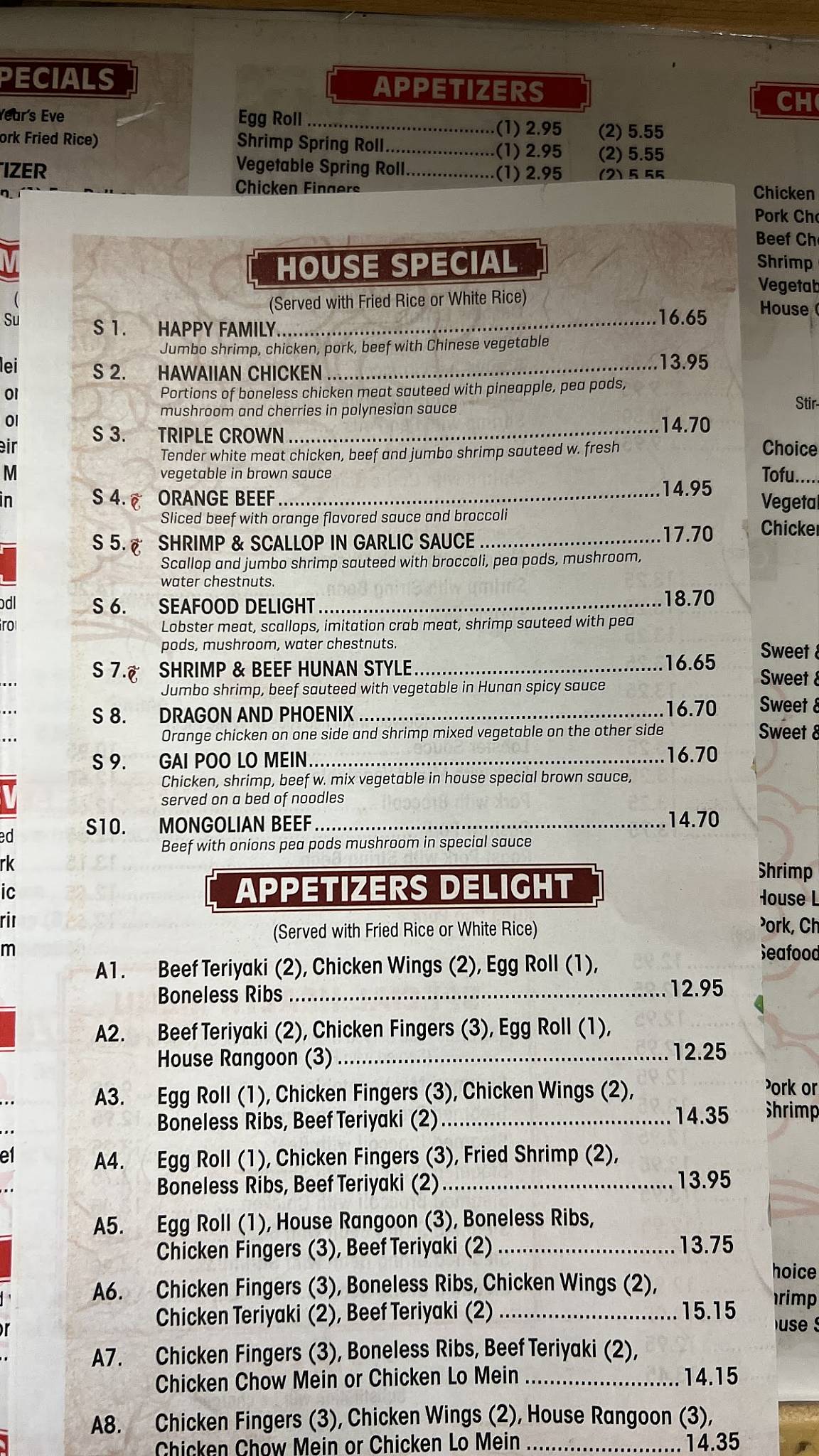 Menu at China Taste restaurant, Windham, 771 Roosevelt Trail Ste 1