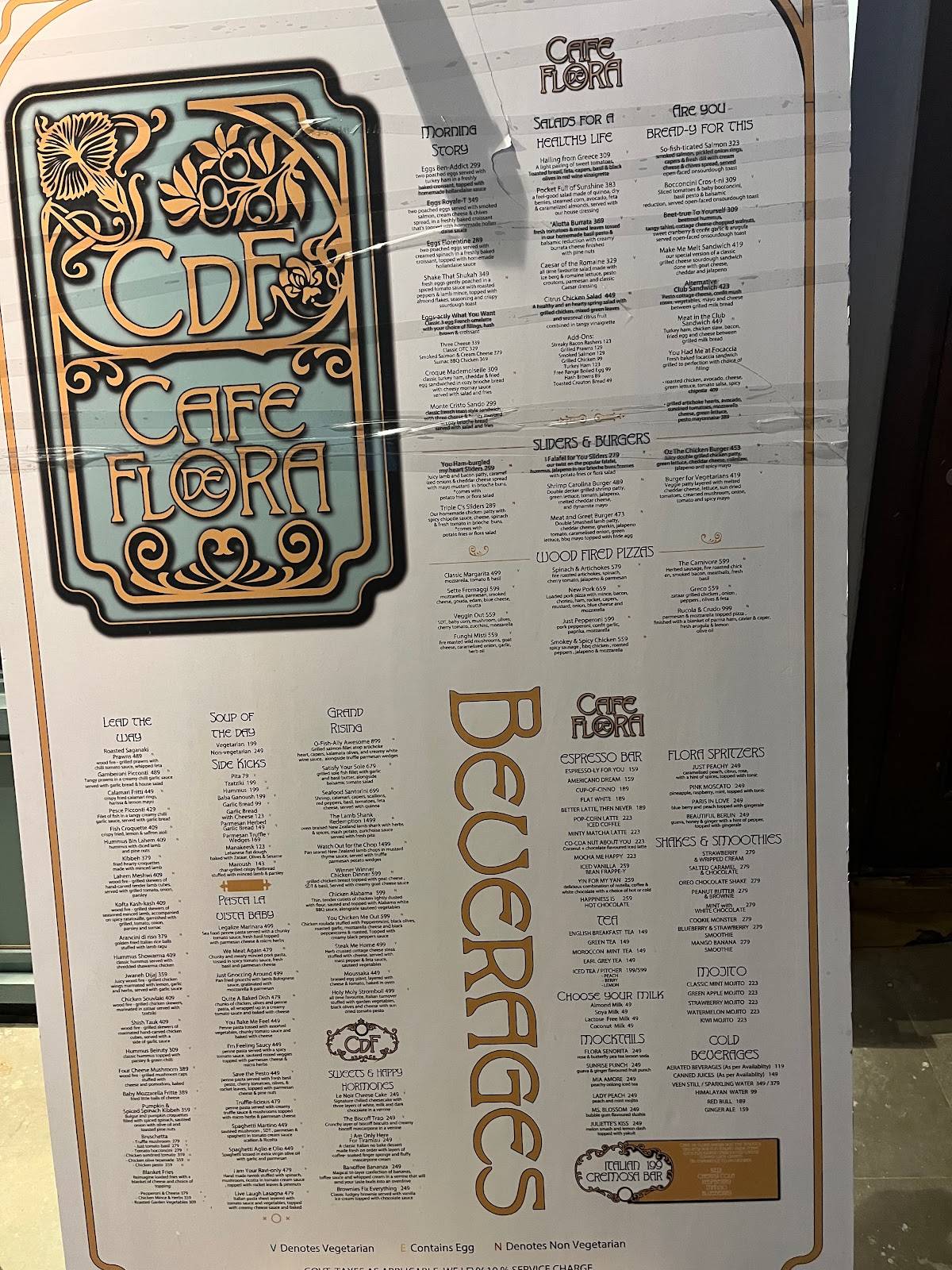Menu at Diggin Cafe, New Delhi, Santushti Shopping Complex Shop No-10 ...