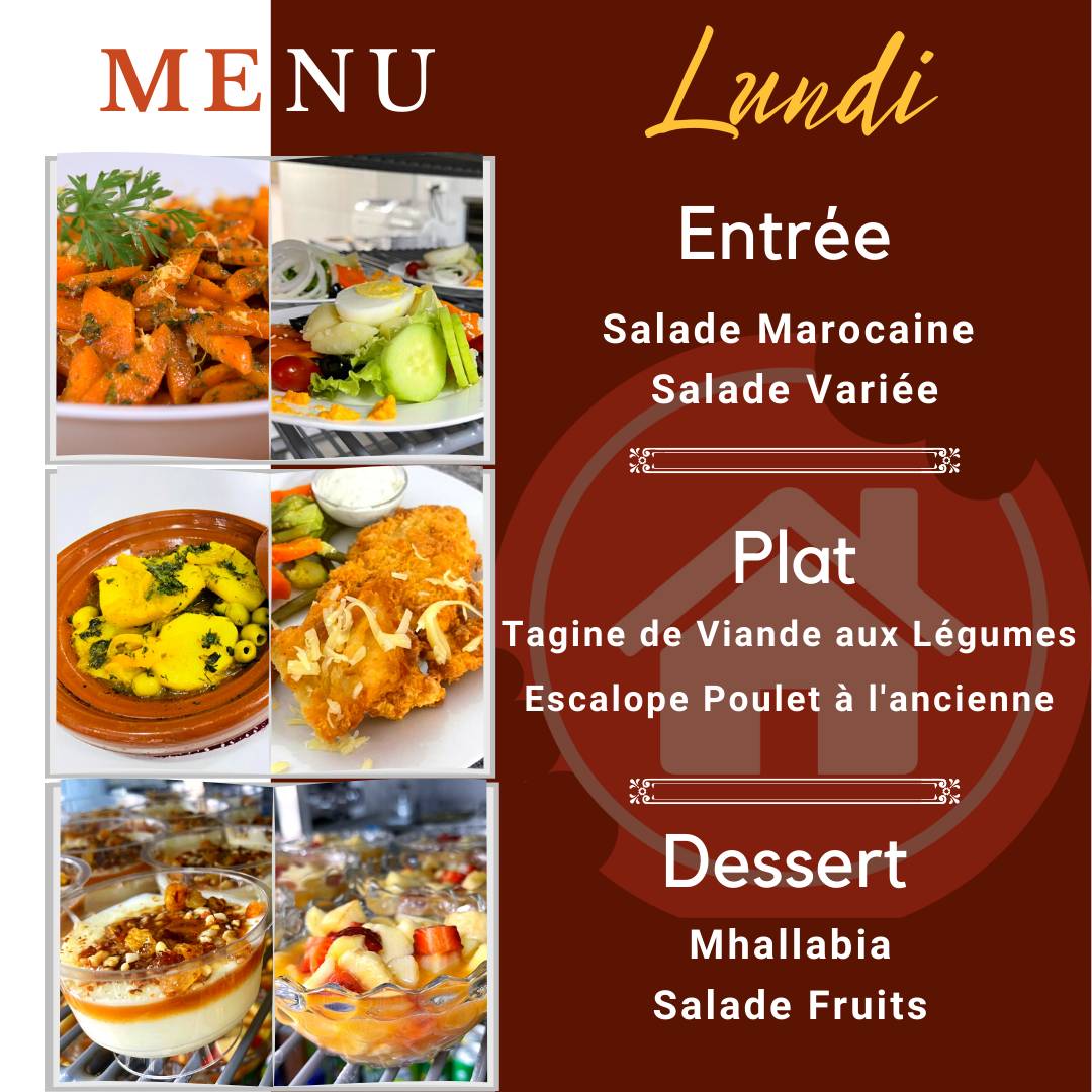 Menu at Food by Joud restaurant, Rabat