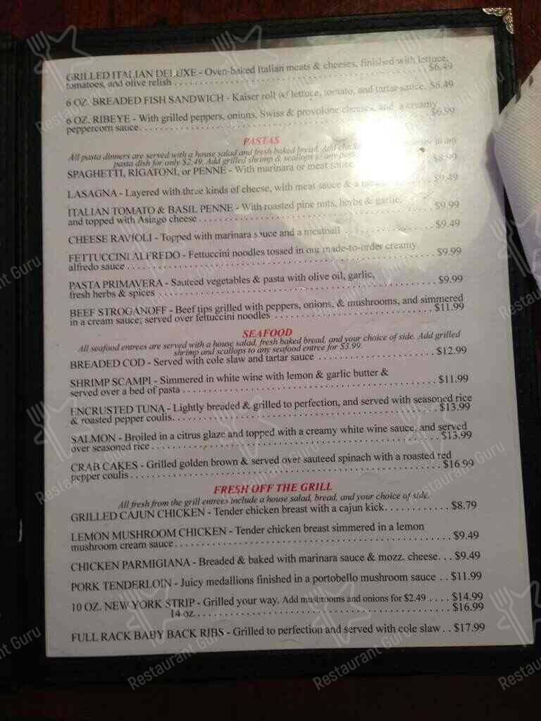 Menu at Gourmet Express restaurant, Grafton, W Main St