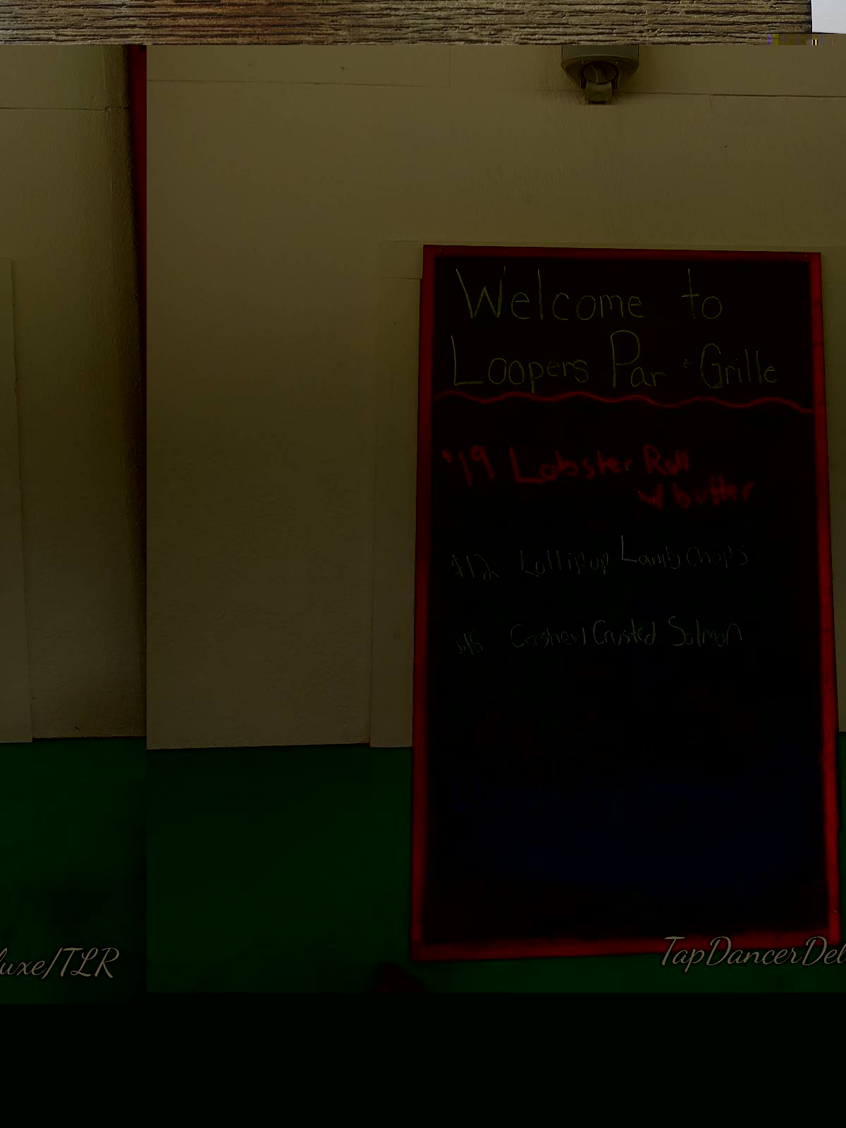 Menu at Loopers Par & Grille restaurant, Palm Coast