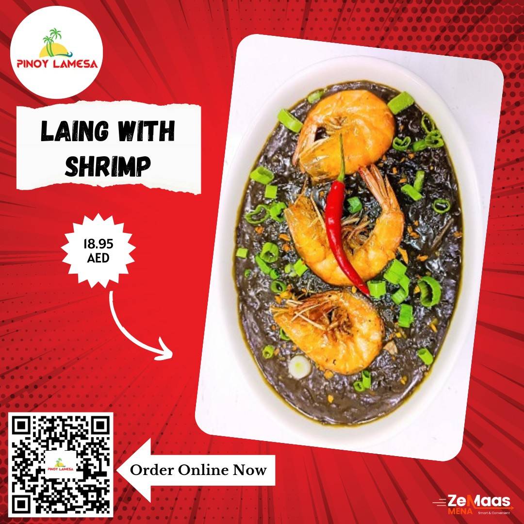Menu at Pinoy Lamesa restaurant, Al Ain