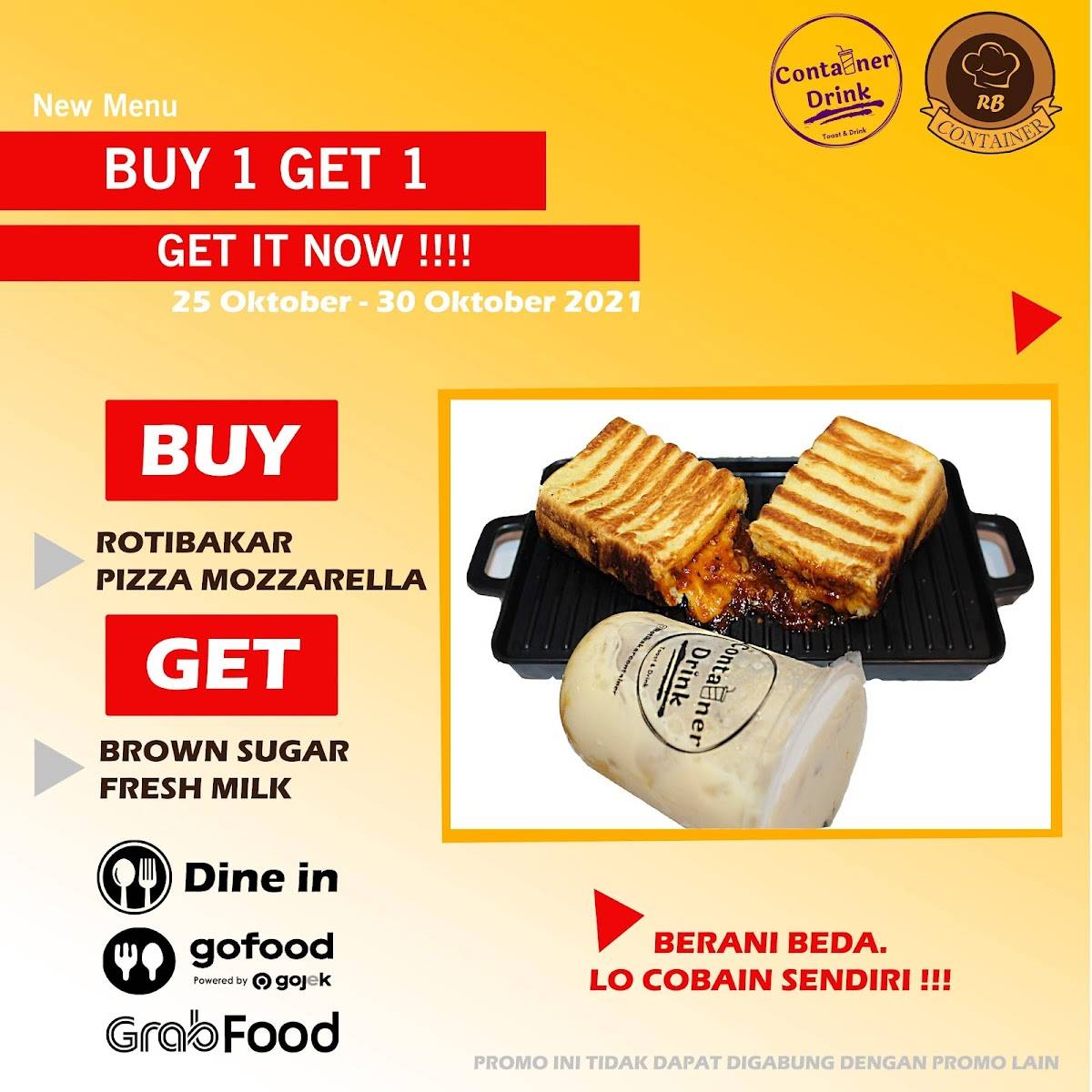 Carta de Roti Bakar Ind, Bekasi