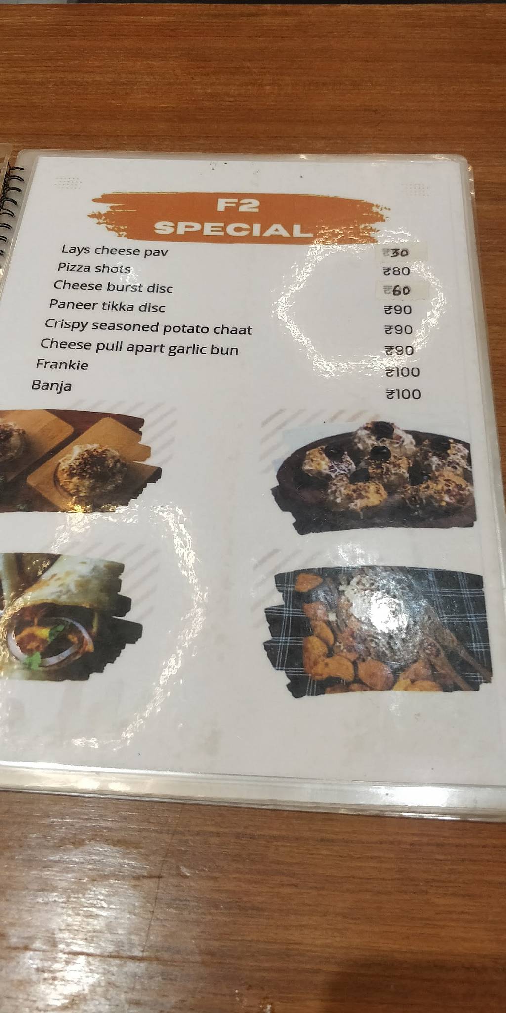 Menu at The F2 Food Fusion, Chennai
