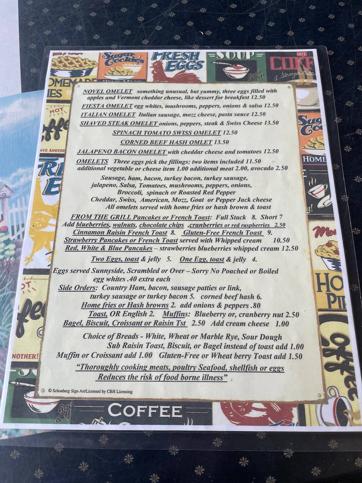 Menu at The Traveler Restaurant, Union