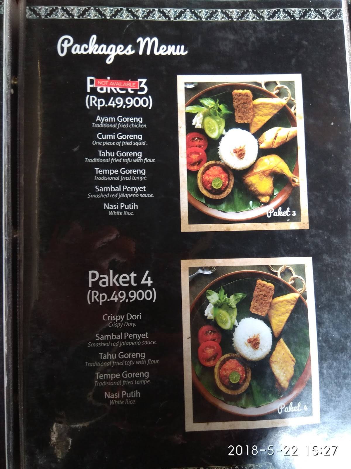 Menu at Warung Tekko - Cikarang restaurant, Bekasi Regency, Citywalk Lippo
