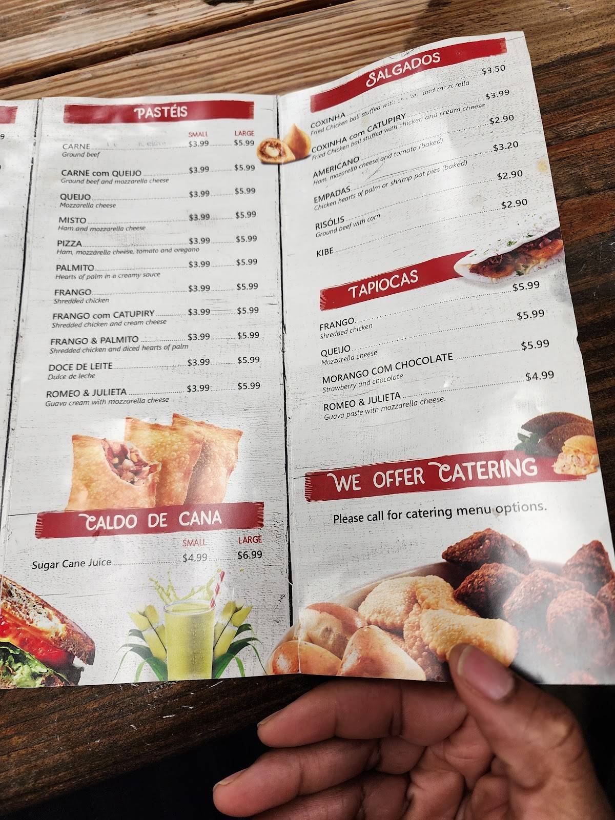 Menu at Rio Steakhouse and Bakery, Marietta