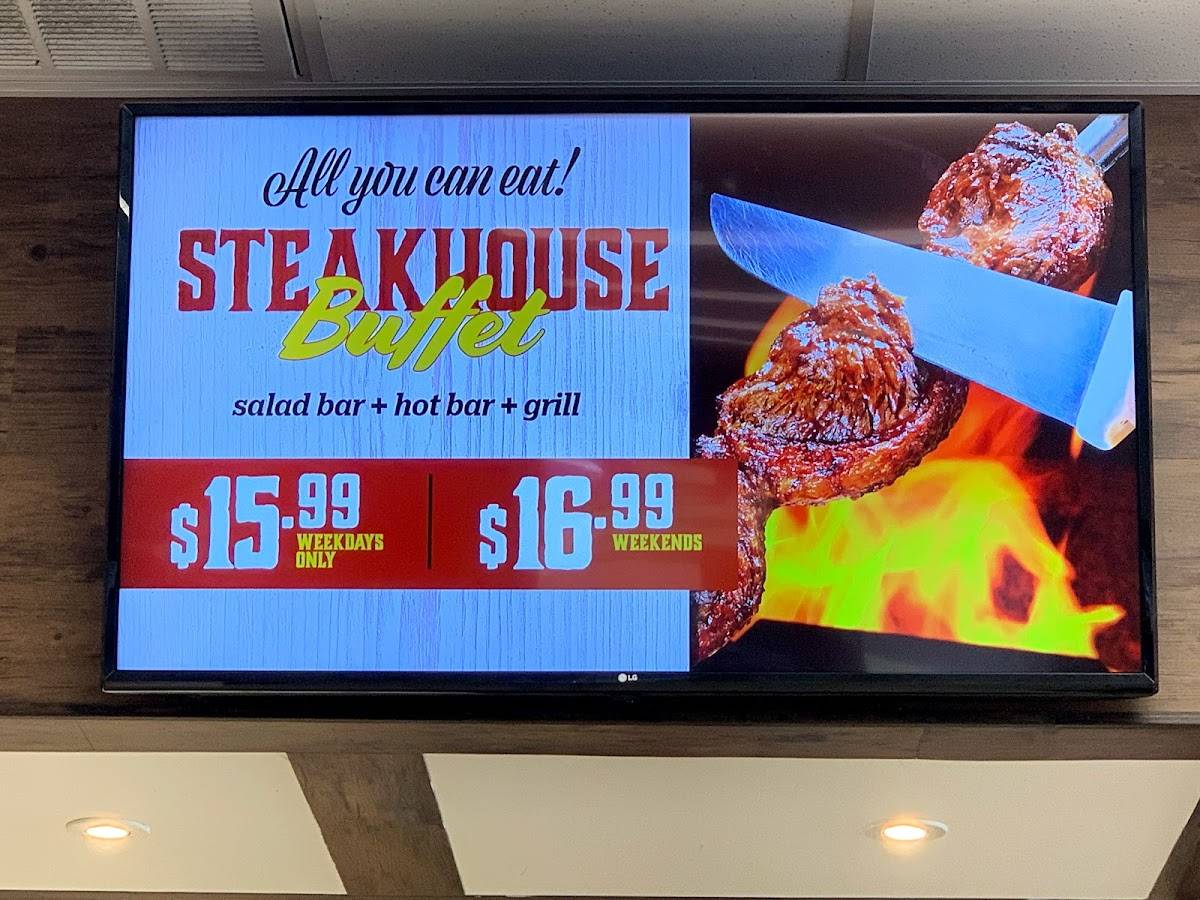 Menu at Rio Steakhouse and Bakery, Marietta