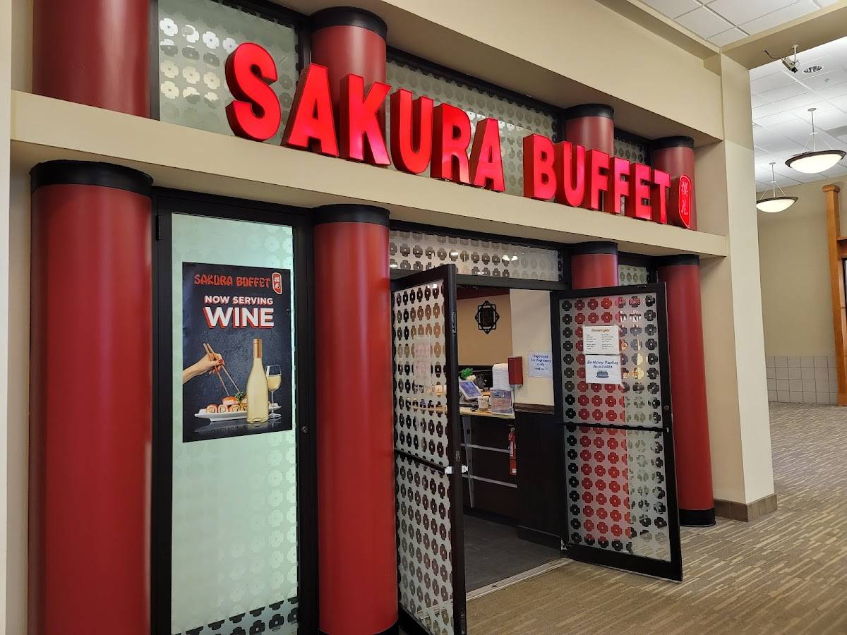Menu at Sakura Buffet restaurant, Lake City