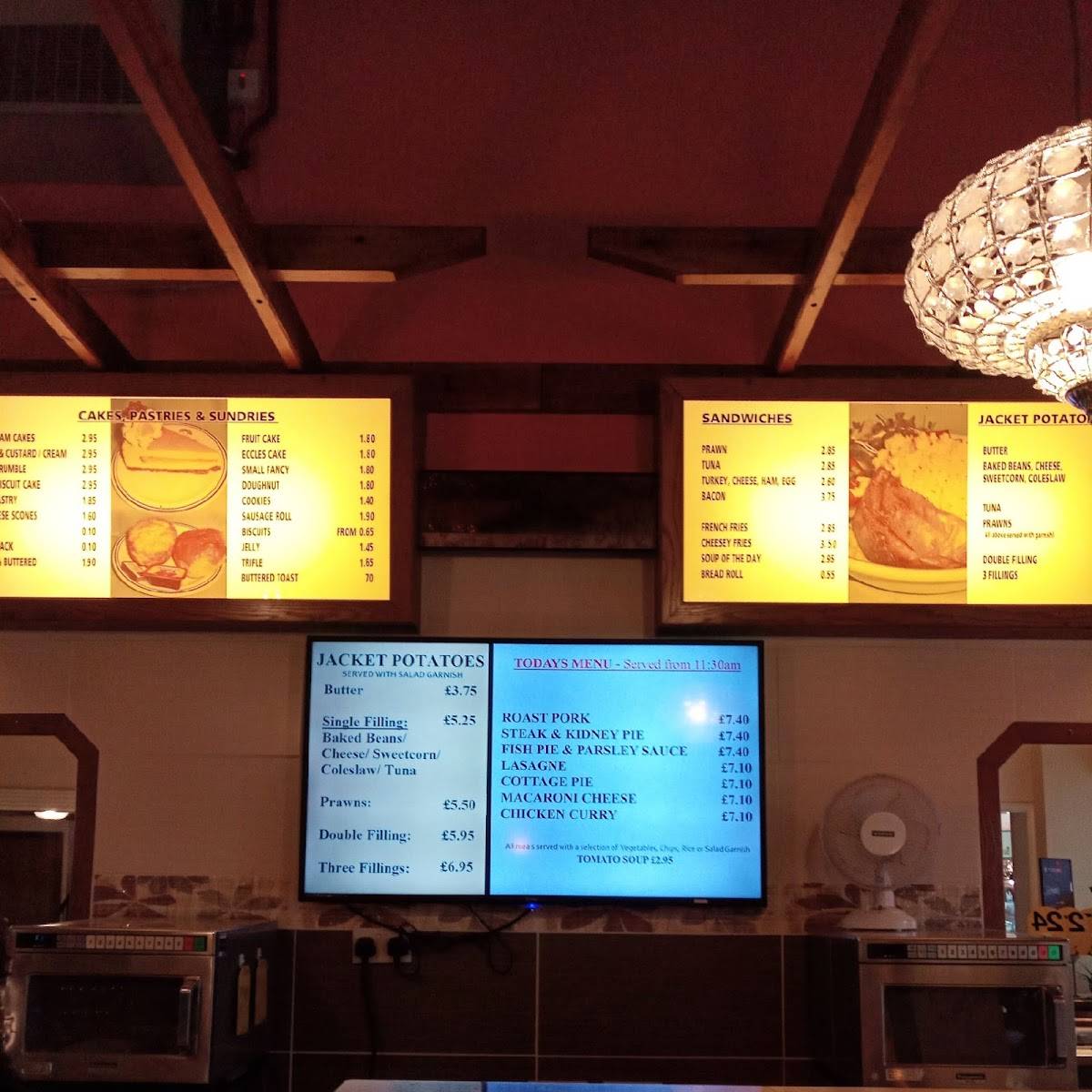Menu at Shades Restaurant, Eastbourne
