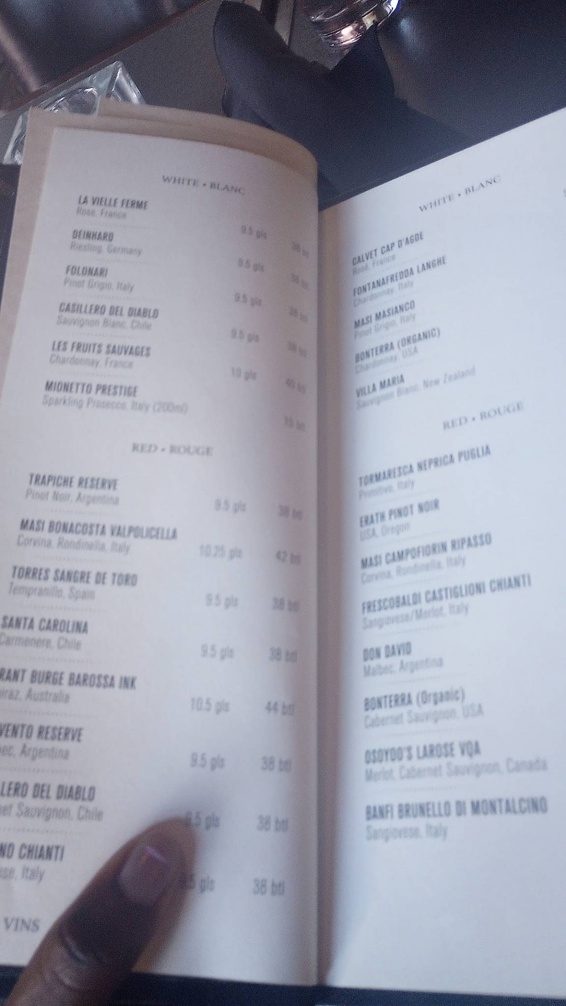 Menu at St. James' Gate steakhouse, Moncton, 14 Church St