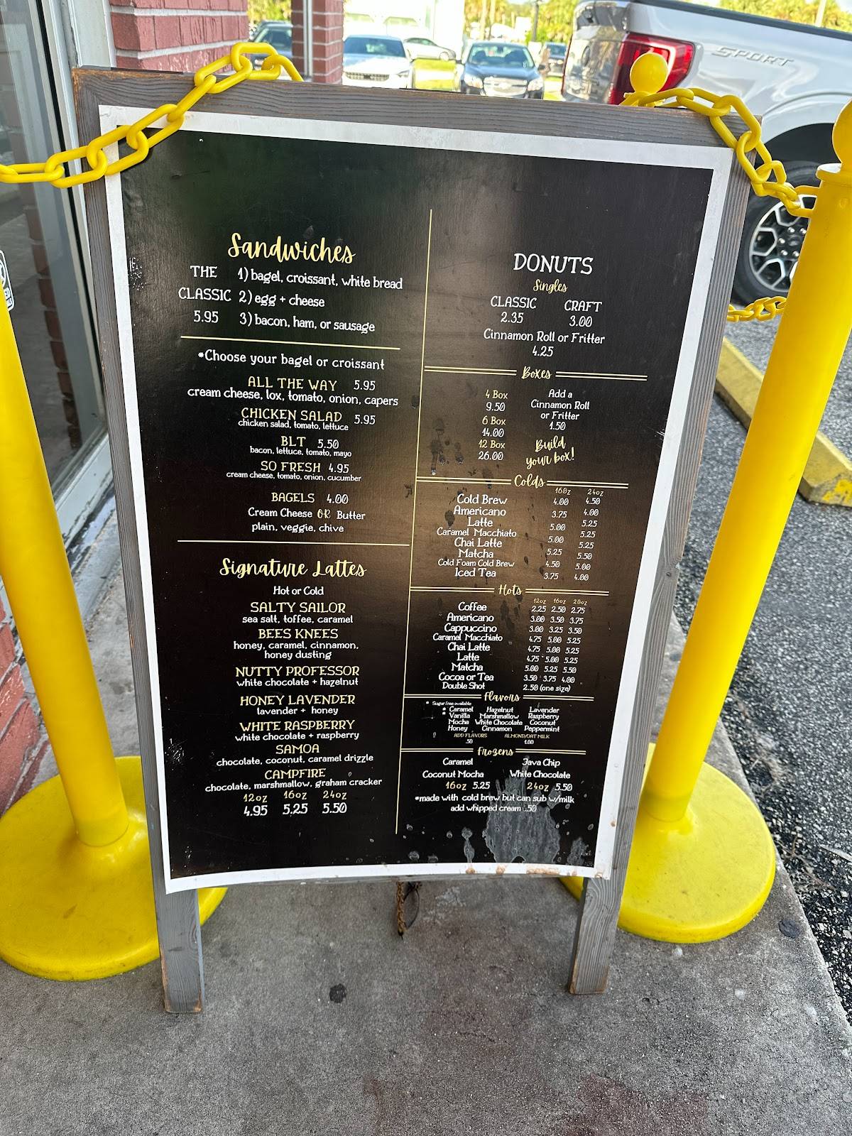 Menu at Swillerbees Craft Donuts & Coffee in Flagler Beach cafe ...