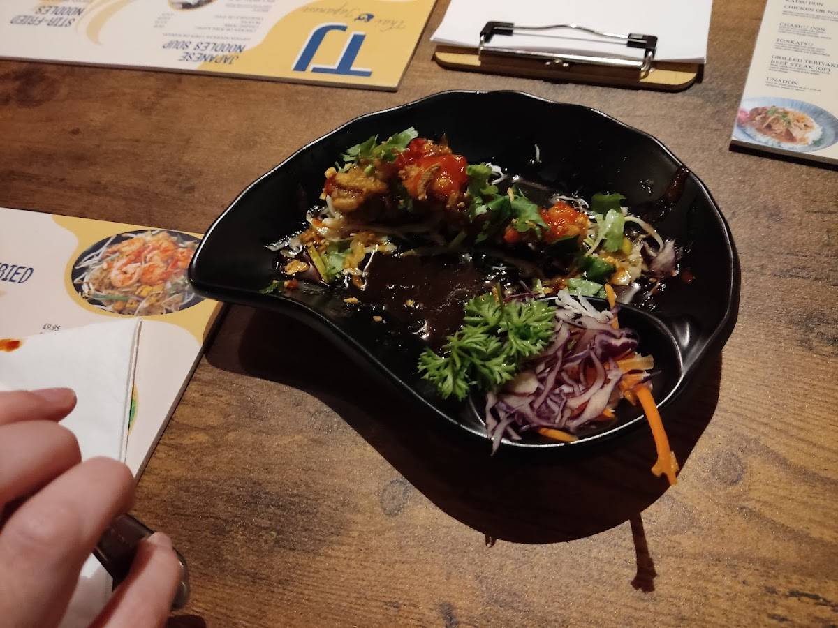 Menu at TJ Thai & Japanese Restaurant, Huddersfield