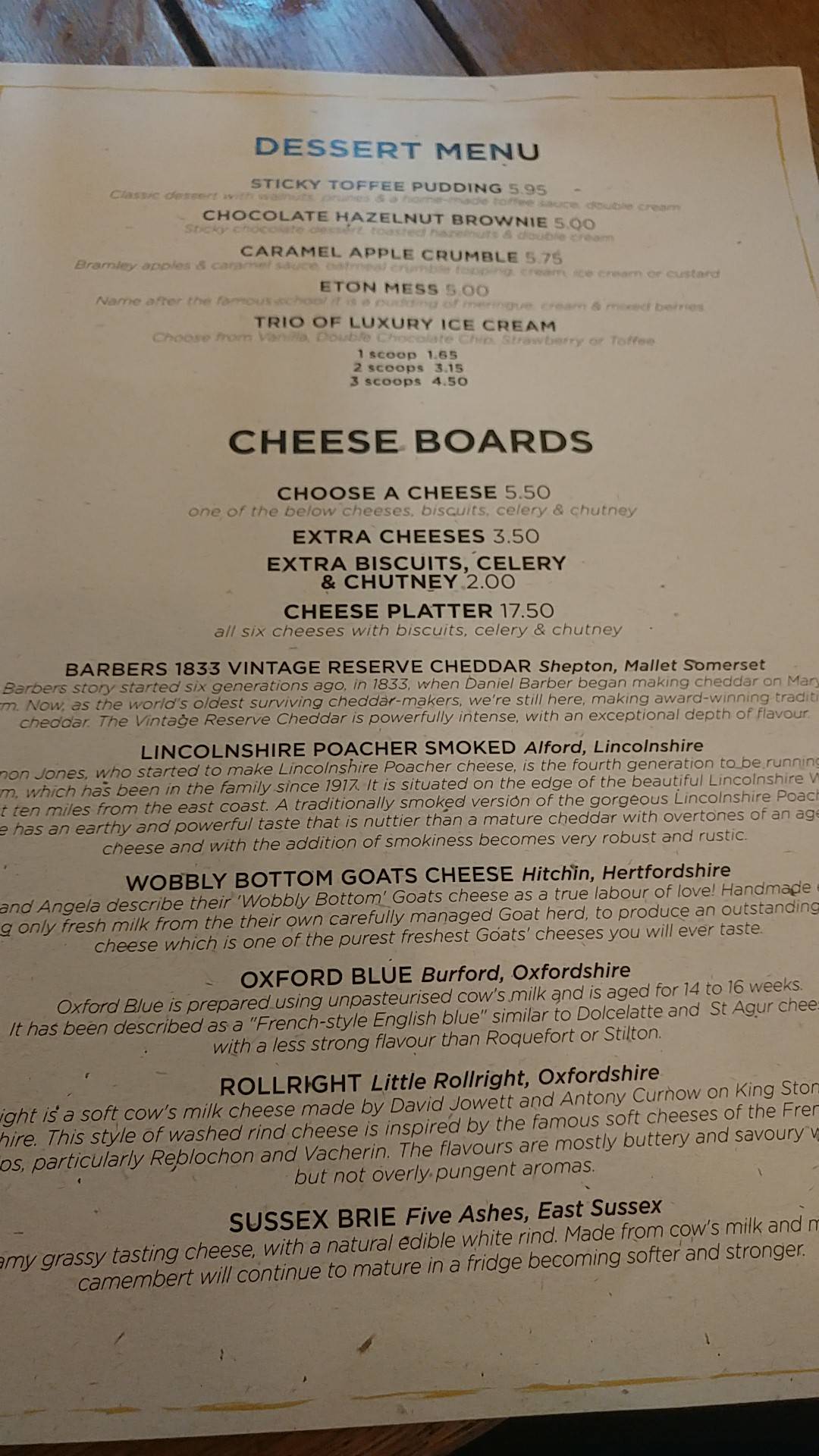 Menu at The Chequers pub & bar, Weston-on-the-Green, Northampton Rd