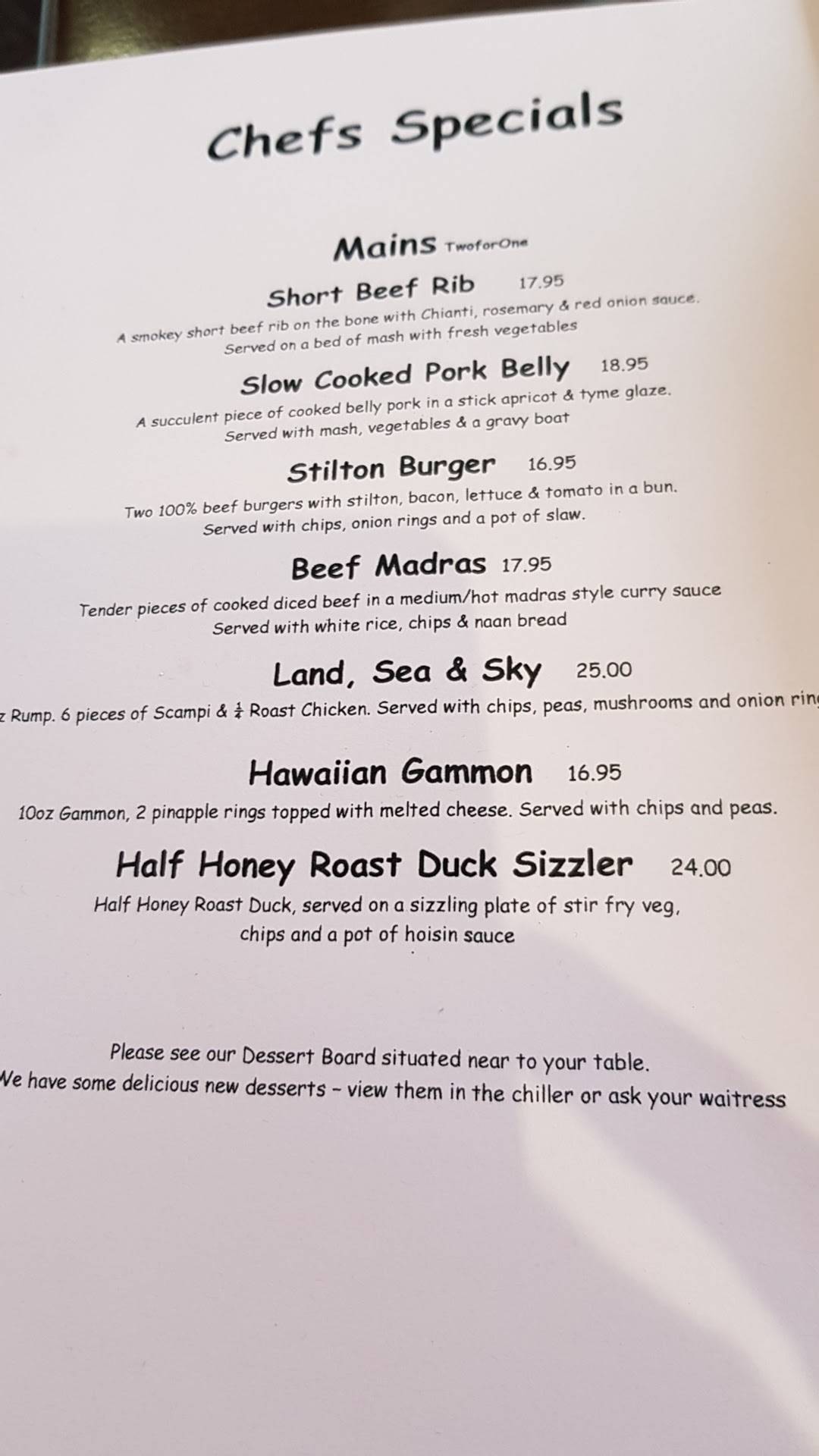 Menu at The Fox at Shipley pub & bar, Wolverhampton, Bridgnorth Rd