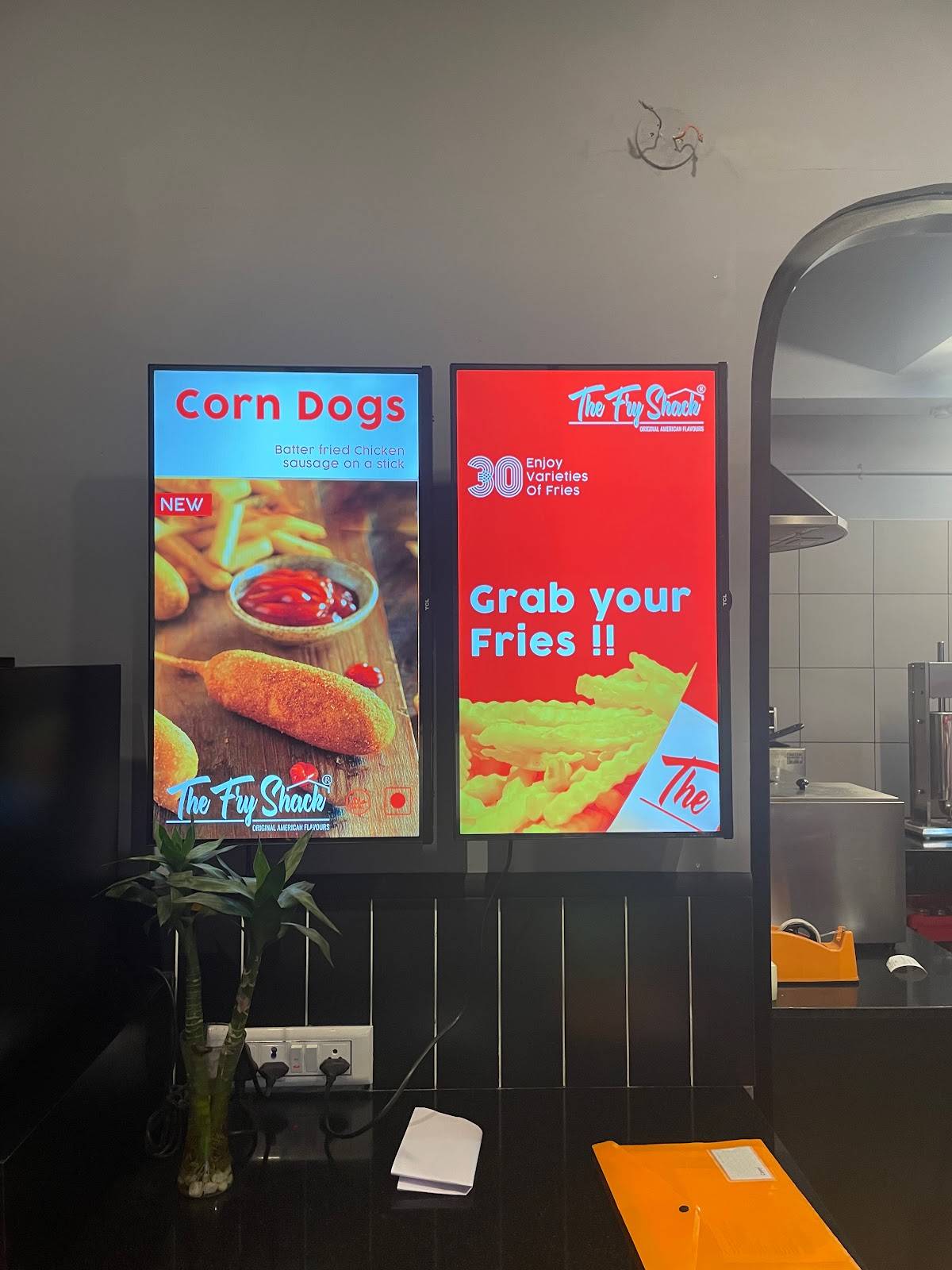 Menu at The Fry Shack, Bengaluru, XP87+4F6